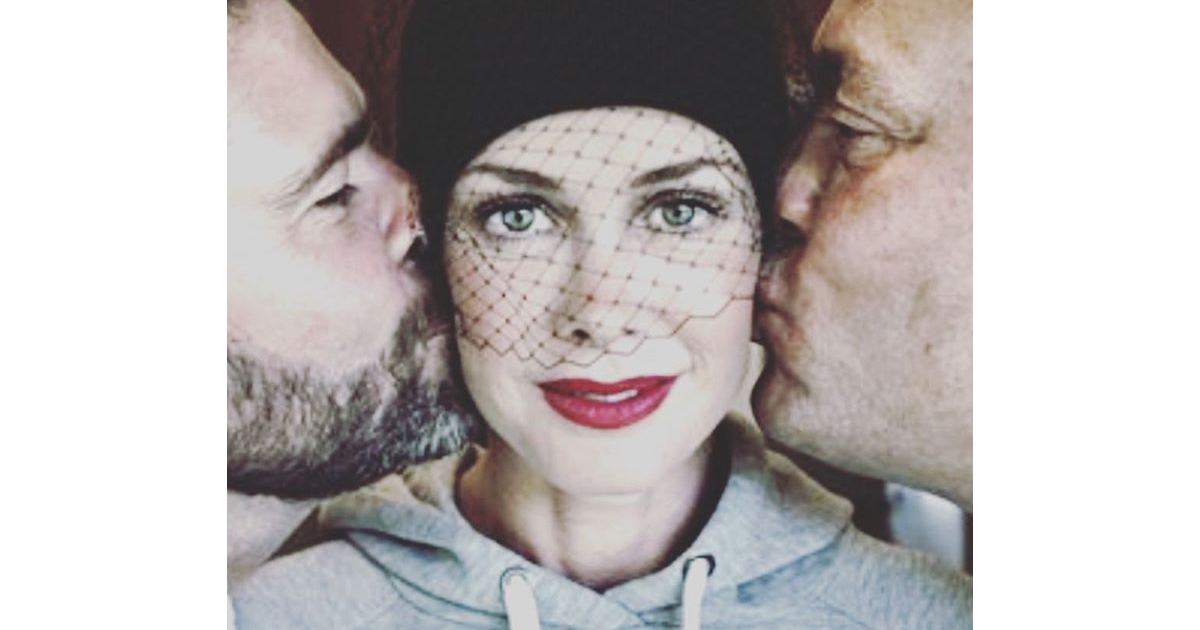 Aqua : Lene Nystrøm entourée de son ex-mari Soren Rasted et du rappeur ...