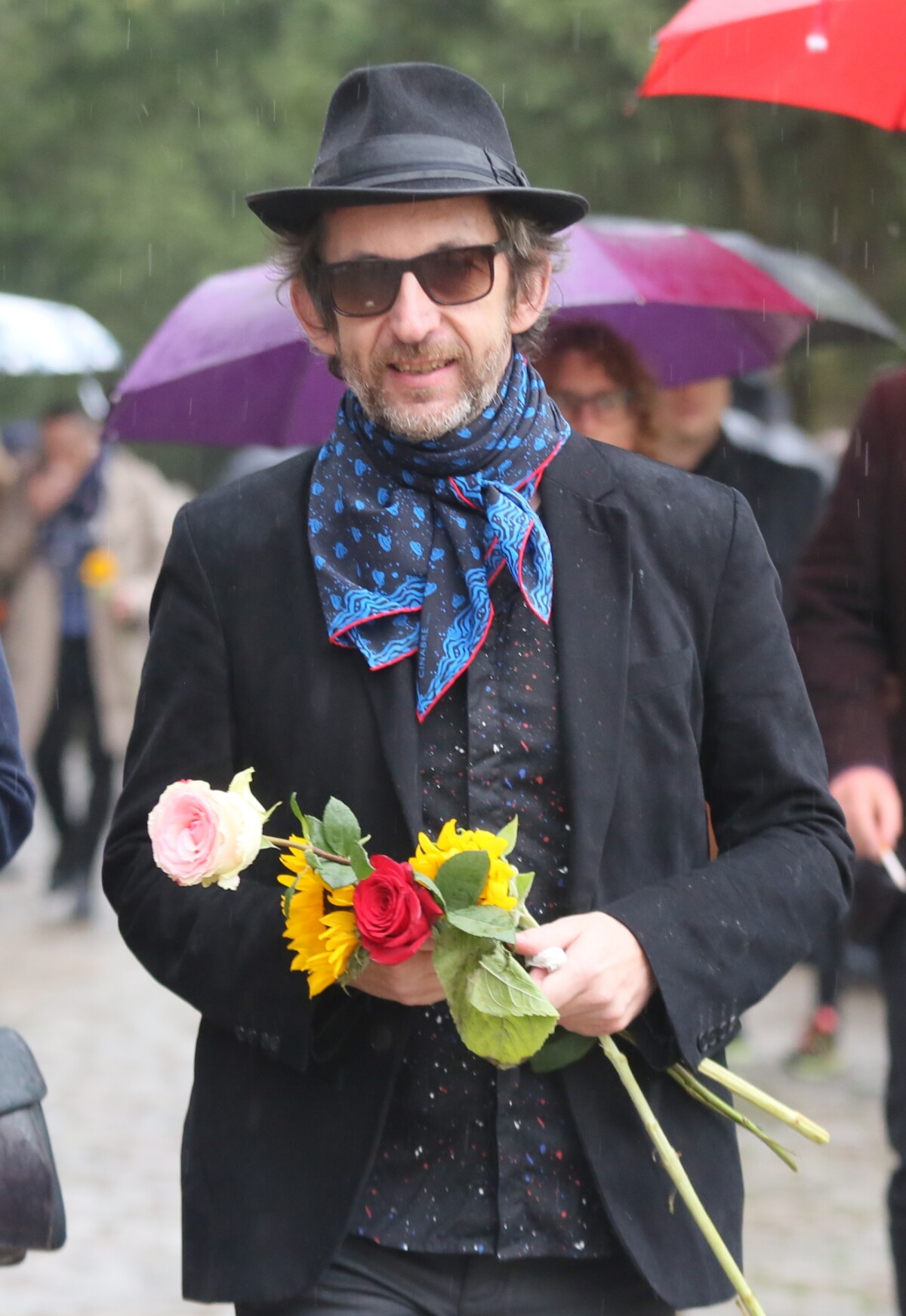 Photo : Le chanteur Arthur H. - Sorties - Obsèques de Jacques Higelin ...
