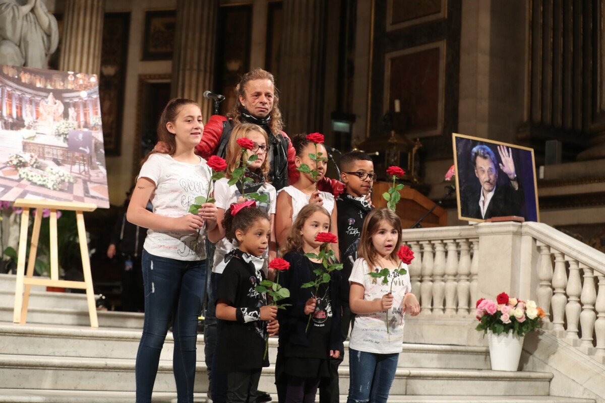 Photo : Alex Palermo lors de la messe hommage pour le 75ème ...