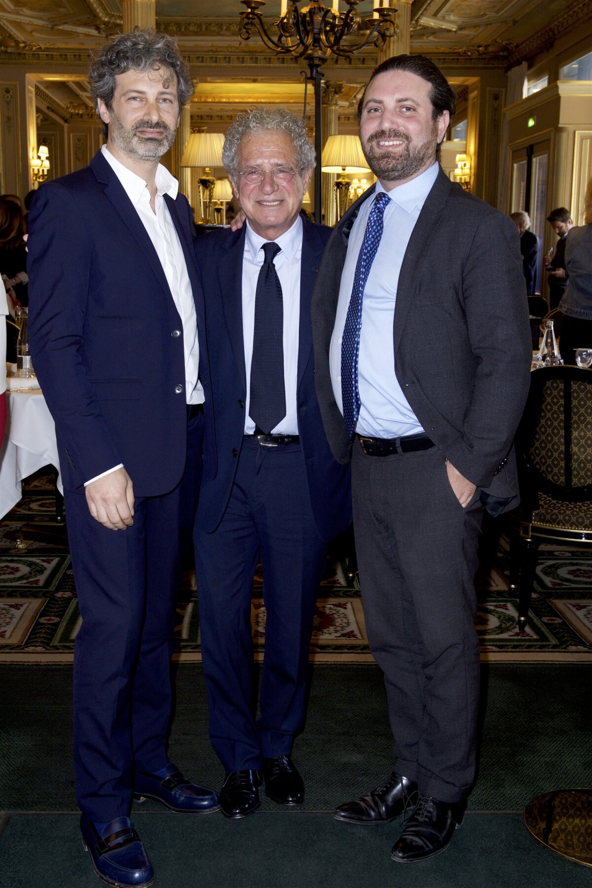 Photo : Exclusif - Laurent Dassault et ses fils Julien et Adrien ...