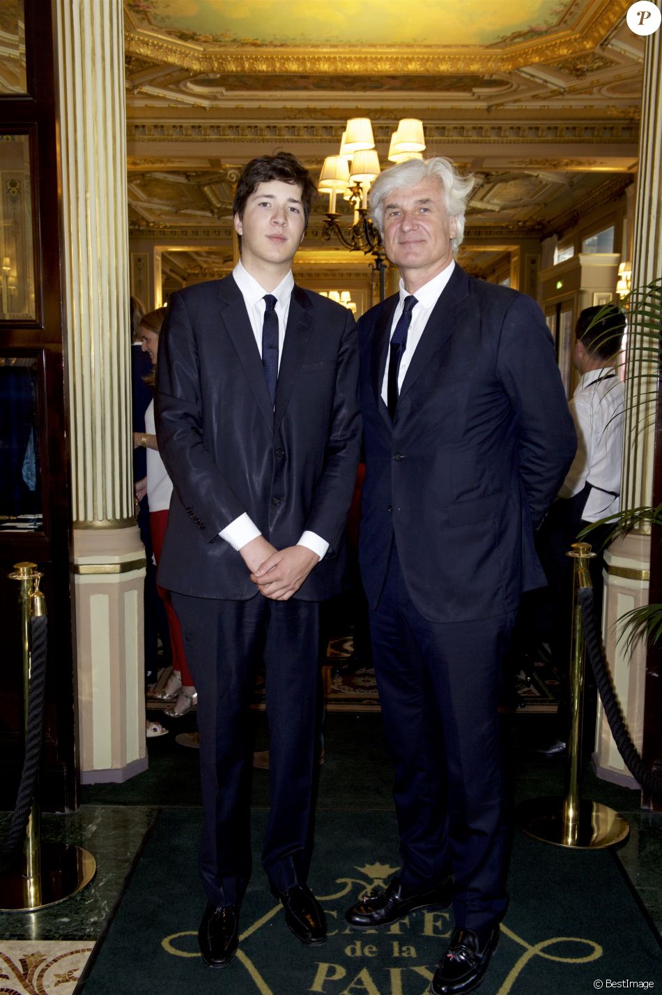 Exclusif - Eric d'Hauteville et son fils Rufus - Personnalités au 13ème ...