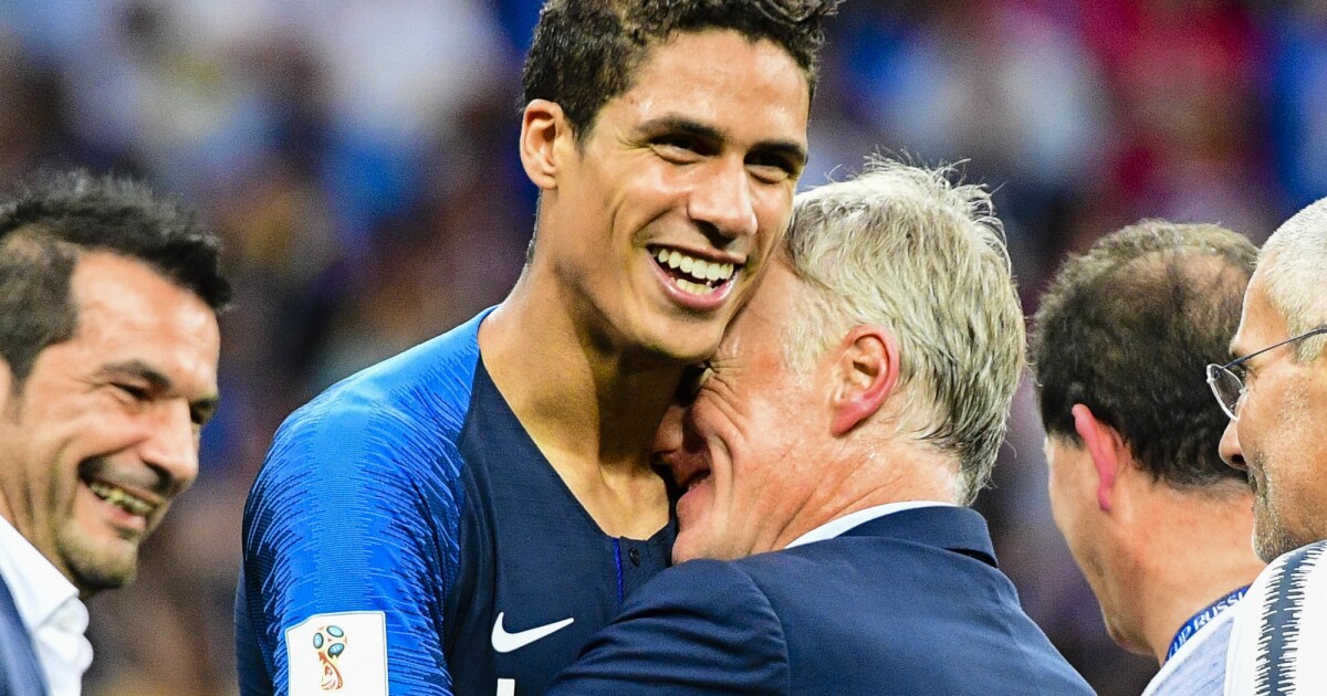 Raphaël Varane : Le bonheur en famille avec sa belle Camille et leur ...