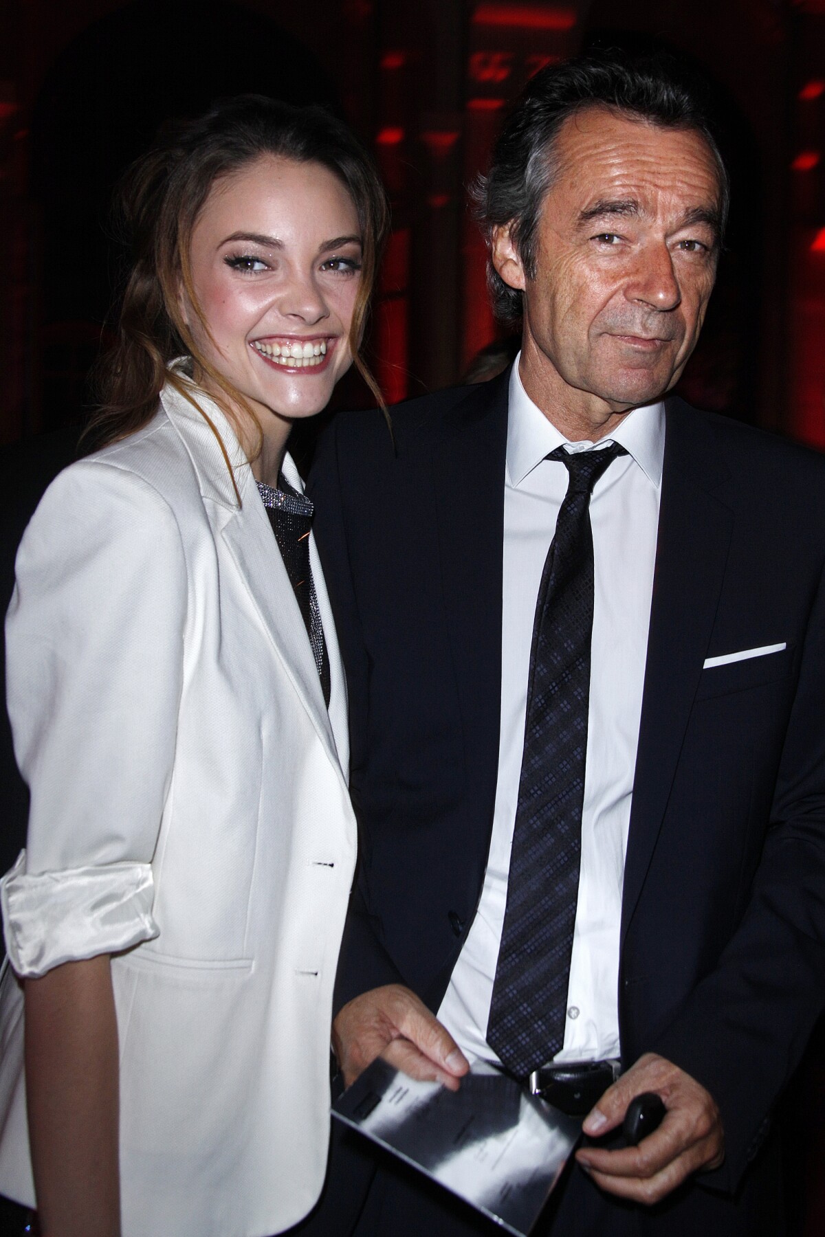 Photo : Solweig Rediger-Lizlow et Michel Denisot 29/08/2011 - Paris ...