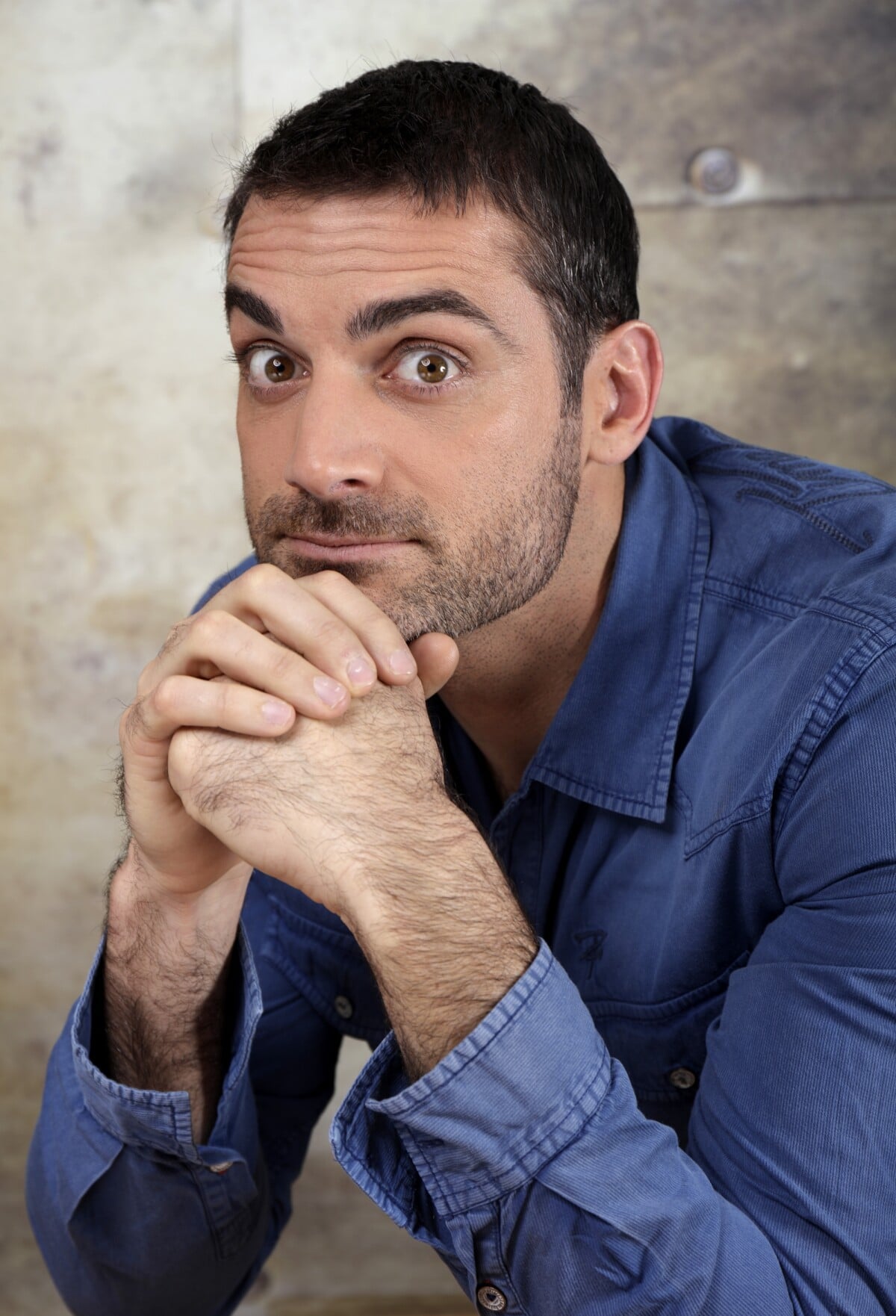 Photo : Portrait de Gil Alma à Paris, le 19 octobre 2016. © Cédric ...