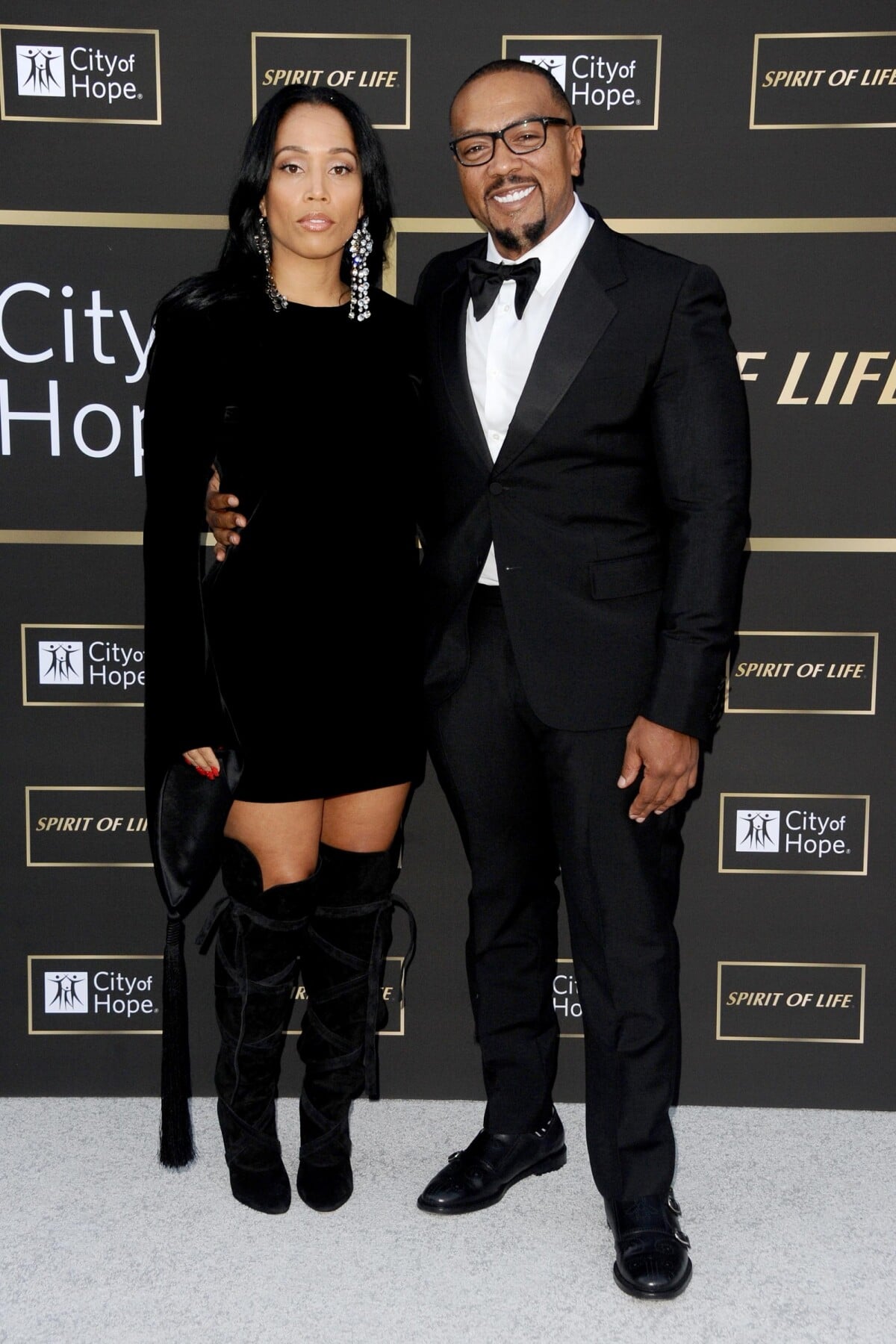 Photo : Timbaland et Monique Idlett au gala "Music, Film and ...