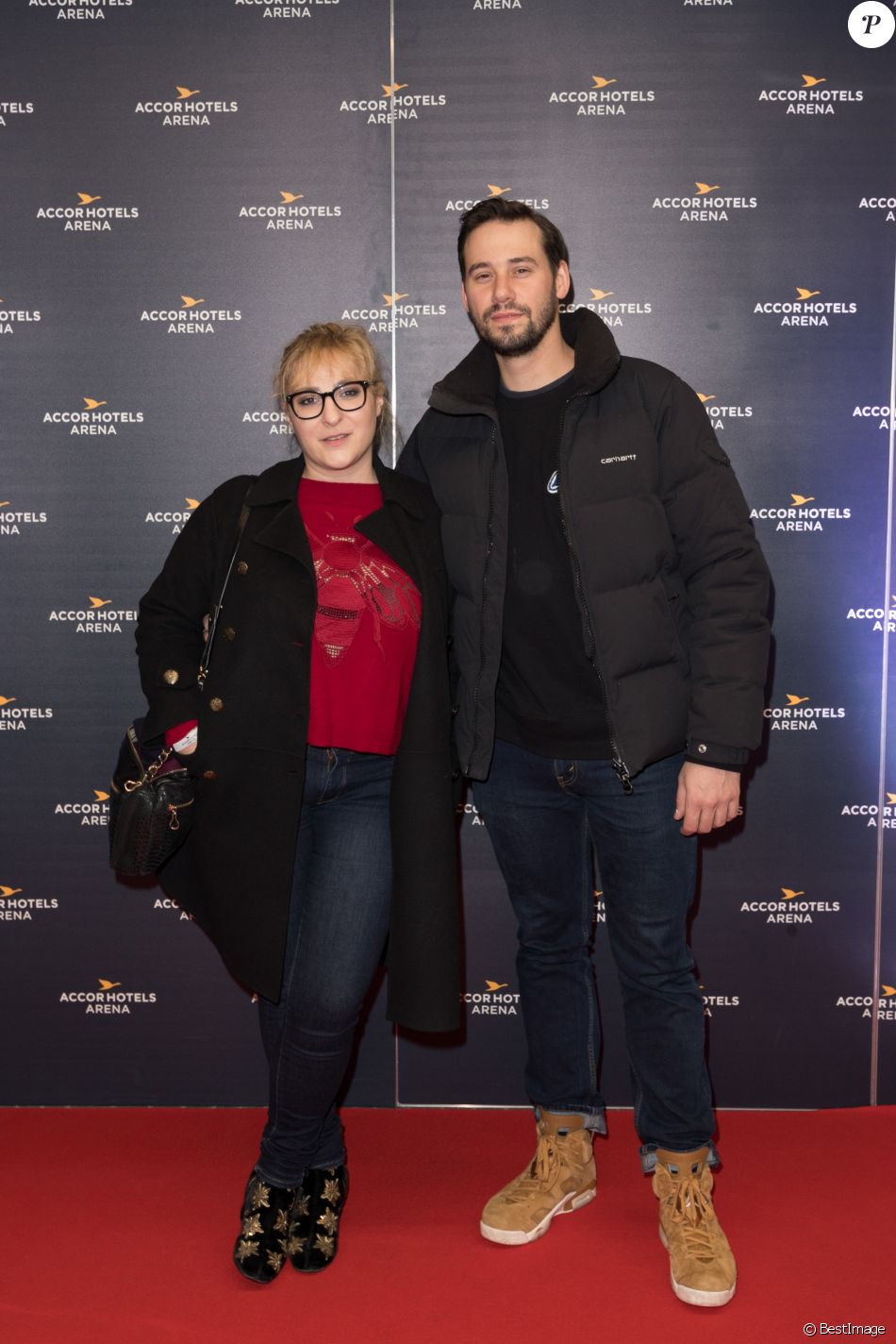 Exclusif - Marilou Berry et son compagnon Alexis lors du concert de ...