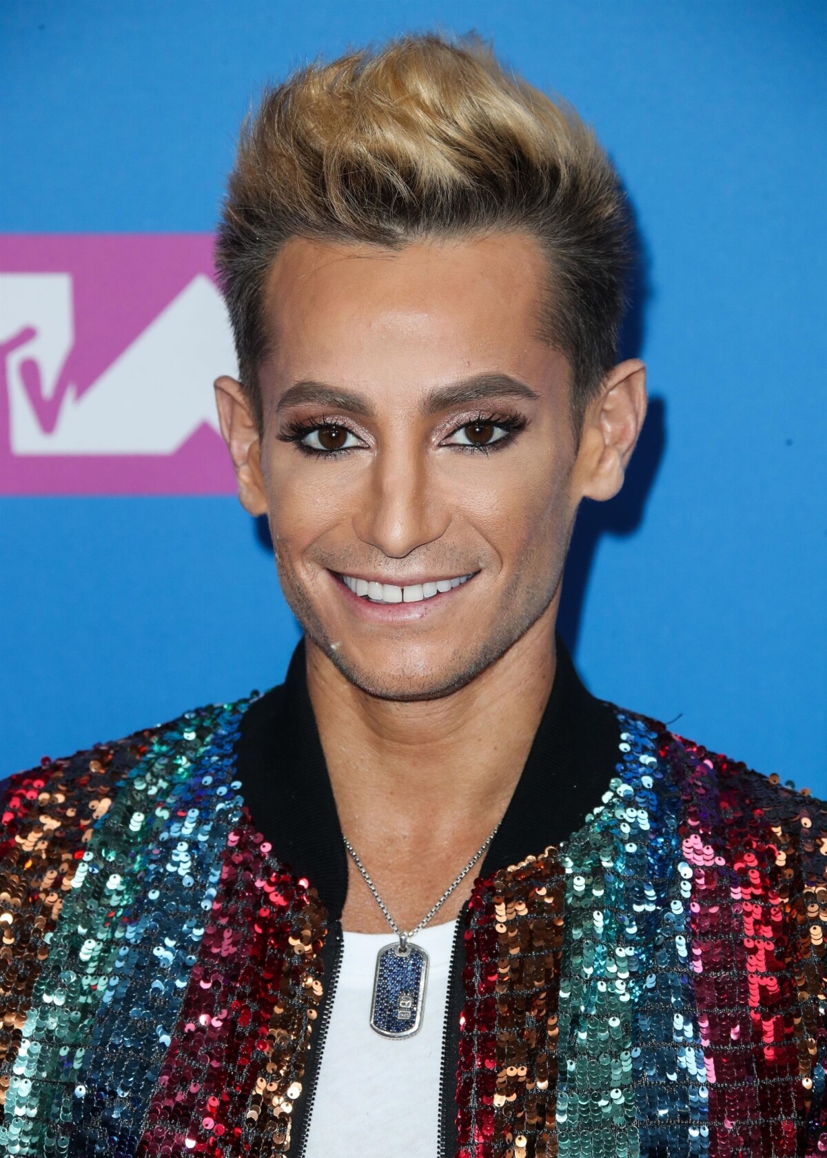 Photo : Frankie J. Grande lors du photocall de la cérémonie des MTV ...