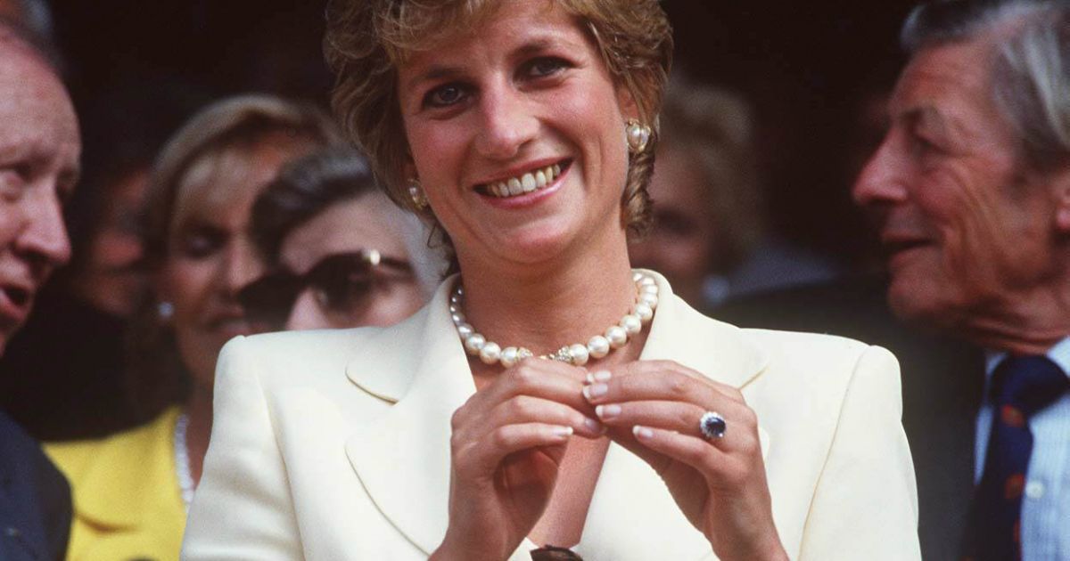 Lady Diana à Wimbledon en 1995. - Purepeople