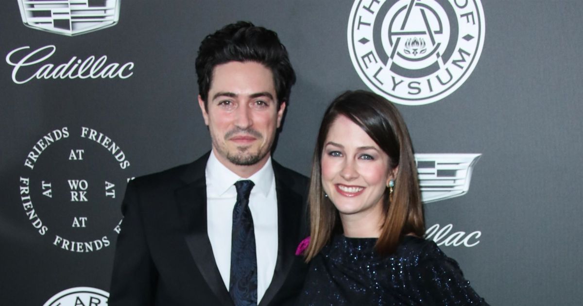 Ben Feldman et sa femme Michelle Feldman - Les célébrités posent lors ...