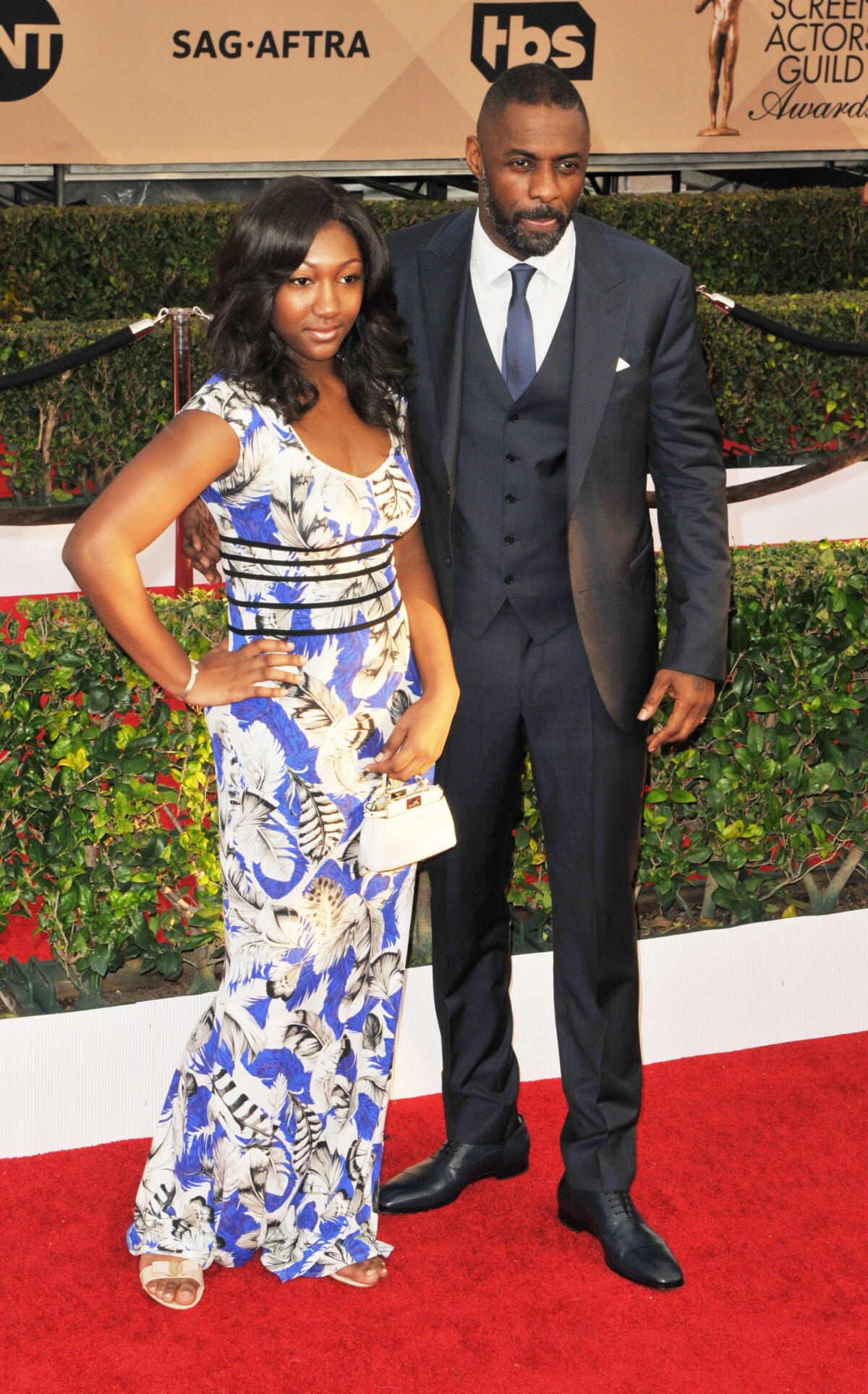 Photo : Idris Elba et sa fille Isan Elba - 22e "Annual Screen Actors ...