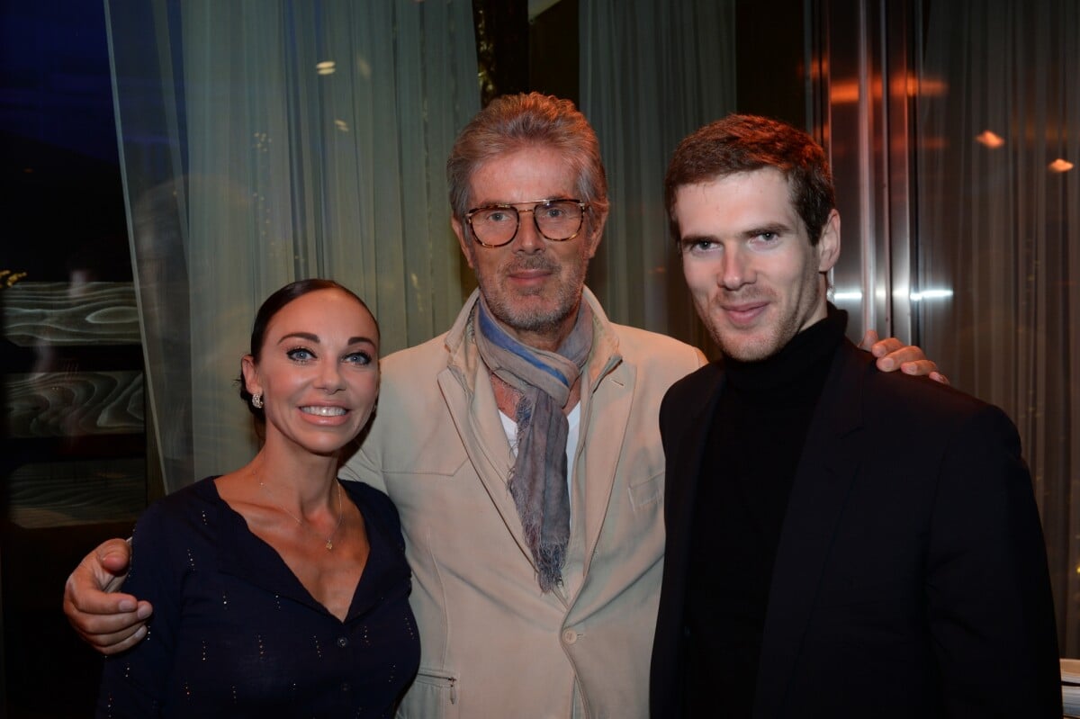 Photo : Dominique Desseigne (président du groupe Barrière) entre sa ...