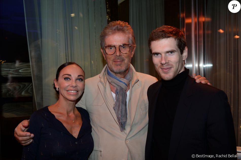 Dominique Desseigne (président du groupe Barrière) entre sa compagne ...