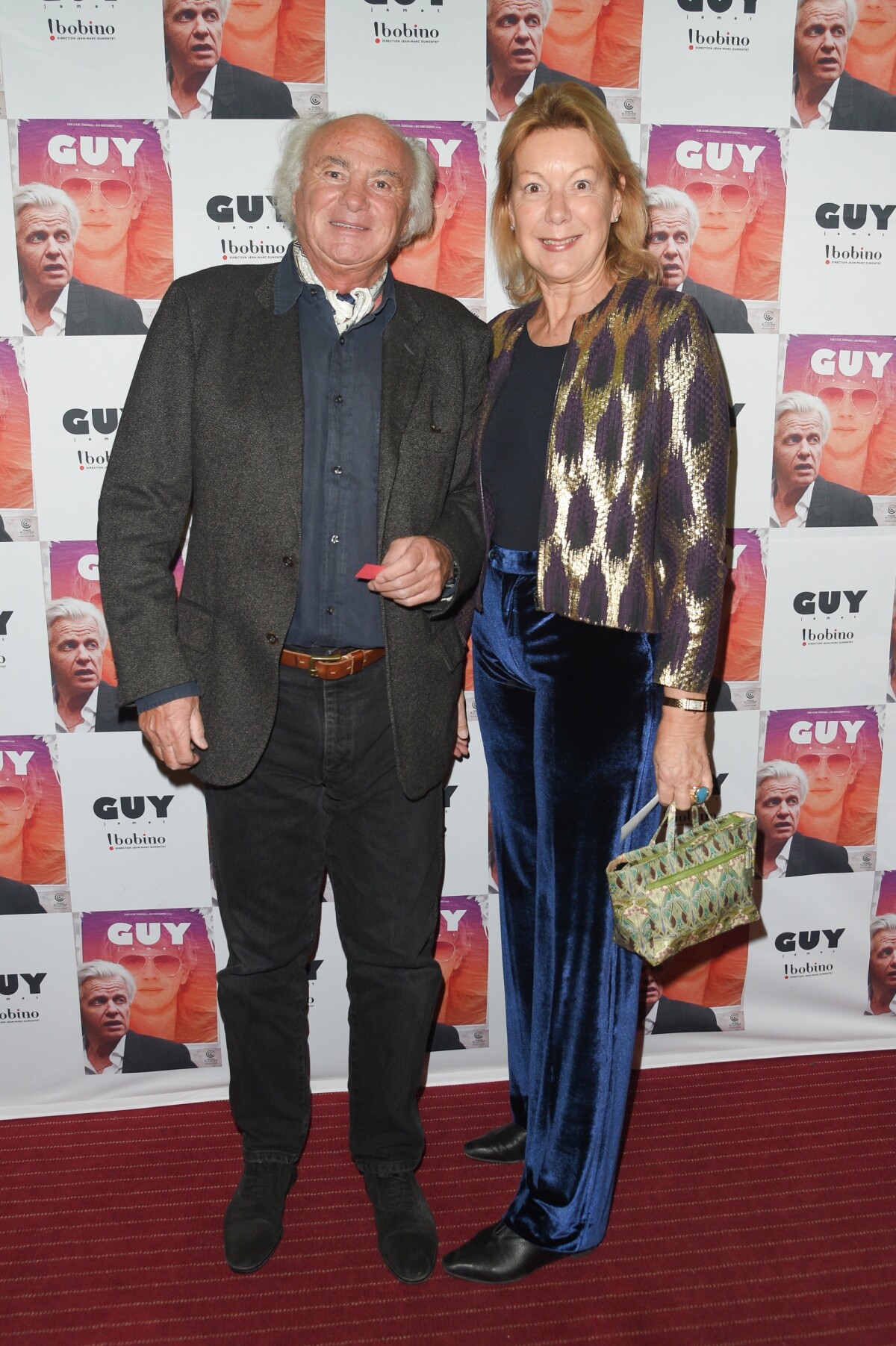 Photo : Semi-exclusif - Serge Halff et sa femme Christine Borgoltz ...