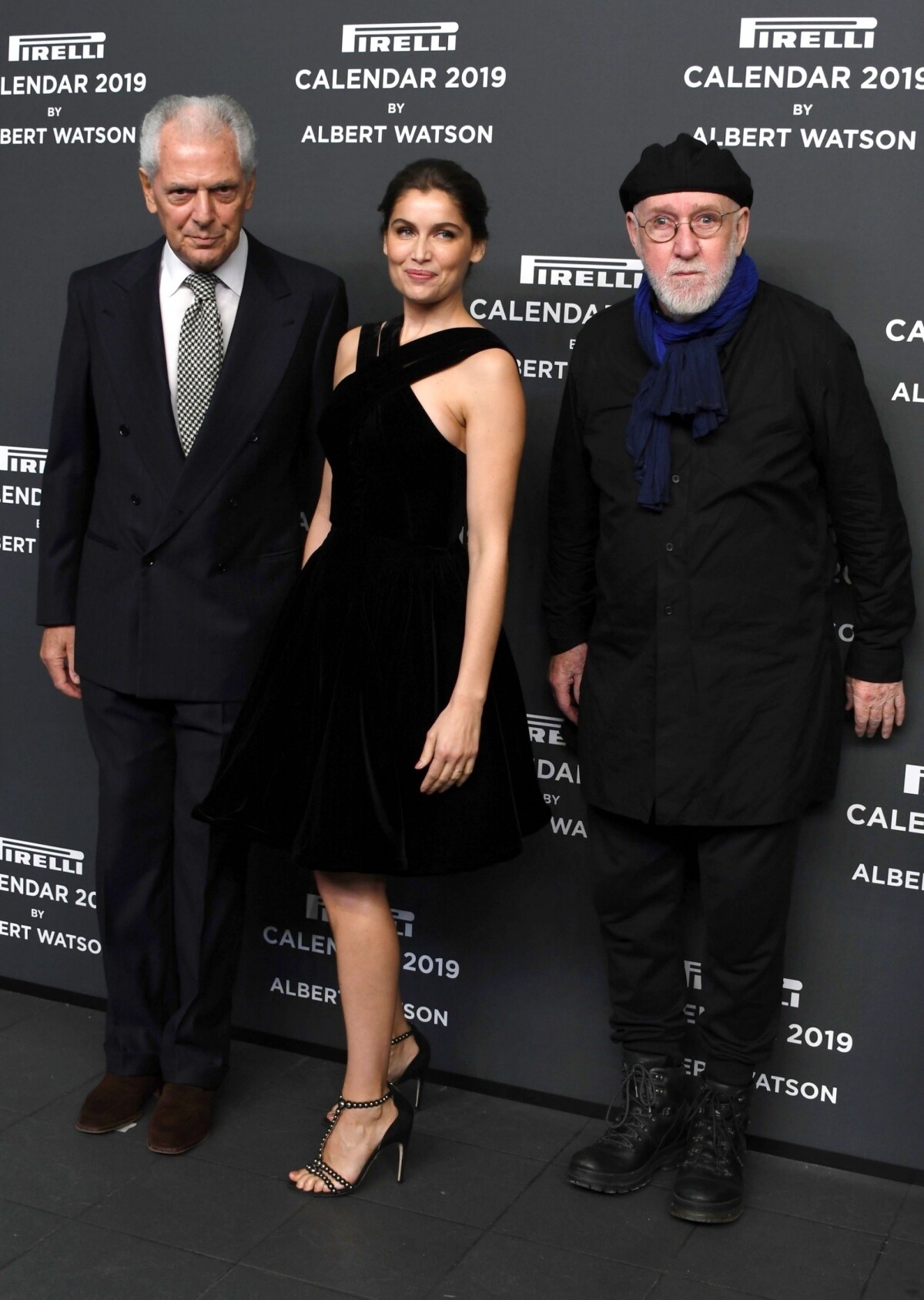 Photo : Marco Tronchetti Provera (Président de Pirelli), Laetitia Casta ...