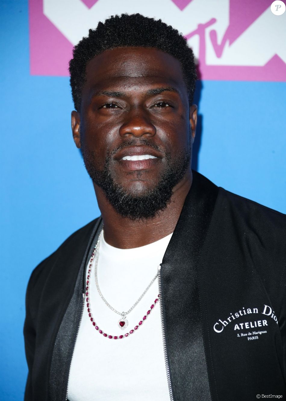 Kevin Hart lors du photocall de la cérémonie des MTV Video Music Awards ...