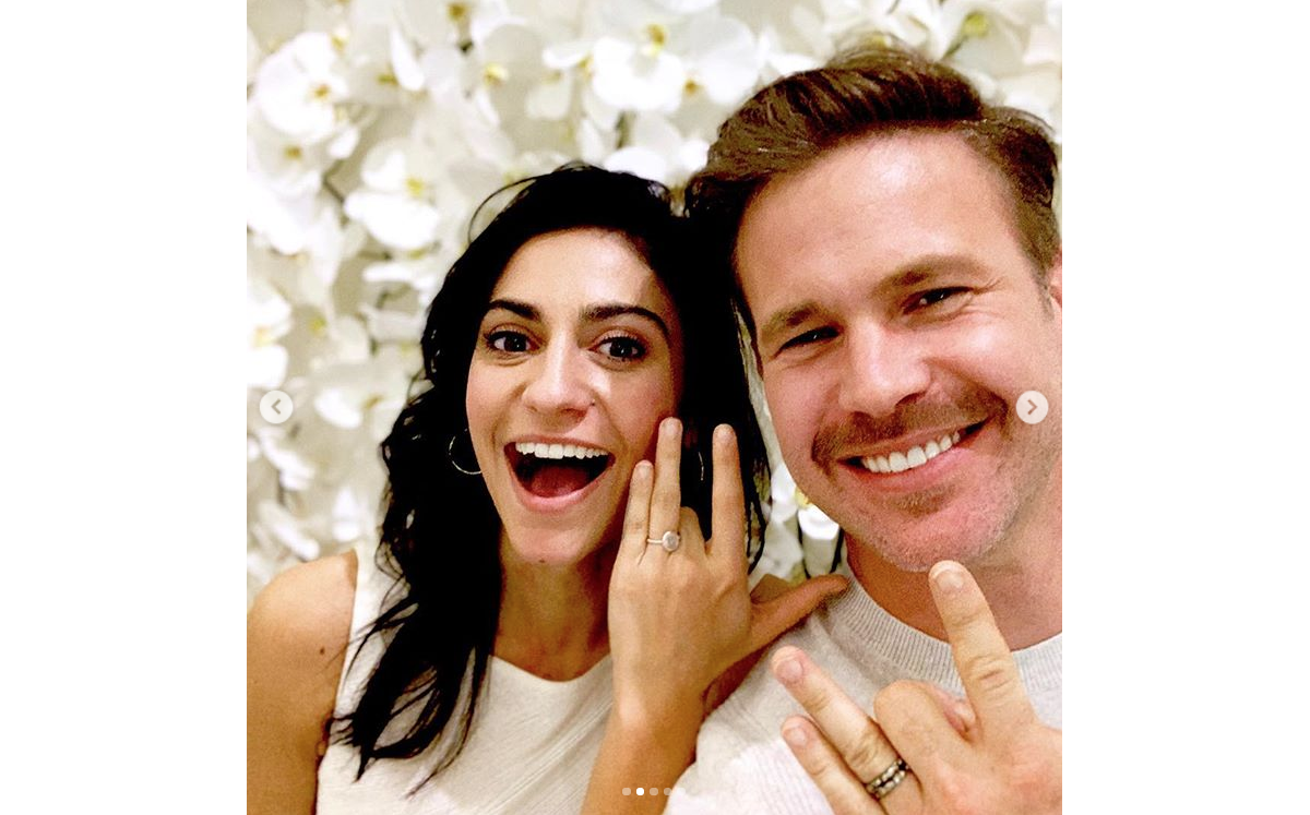 Photo : Matthew Davis a demandé sa compagne Kiley Casciano en mariage ...