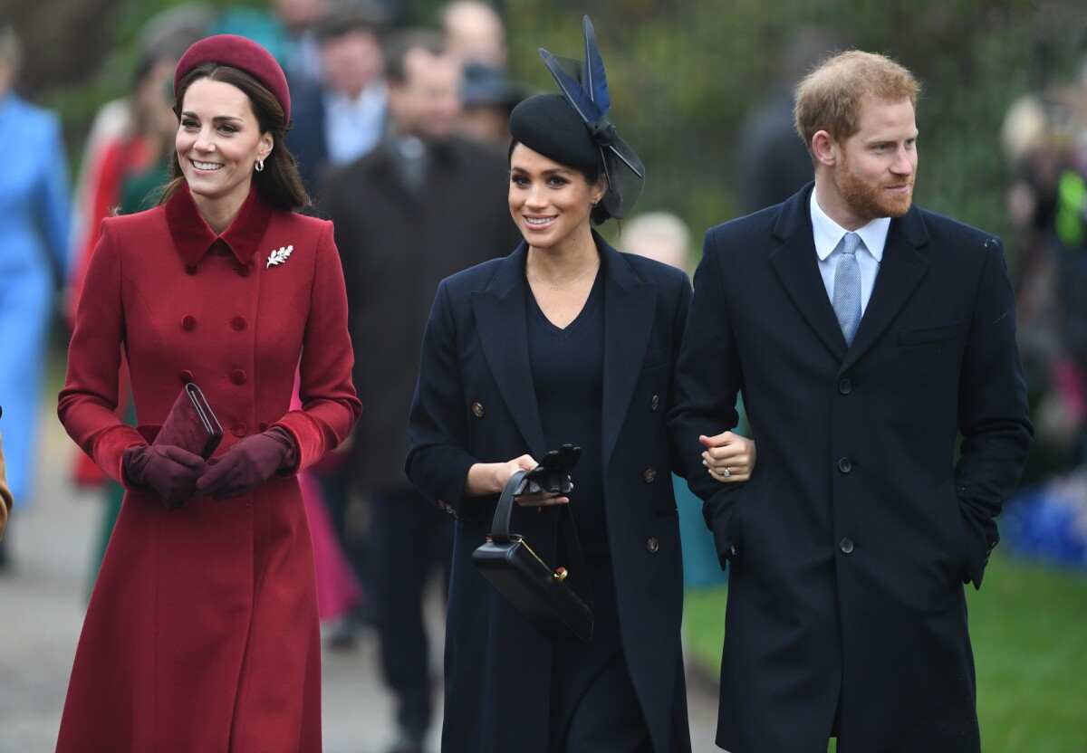 Photo : Le prince William et son épouse Kate Middleton, le prince Harry ...