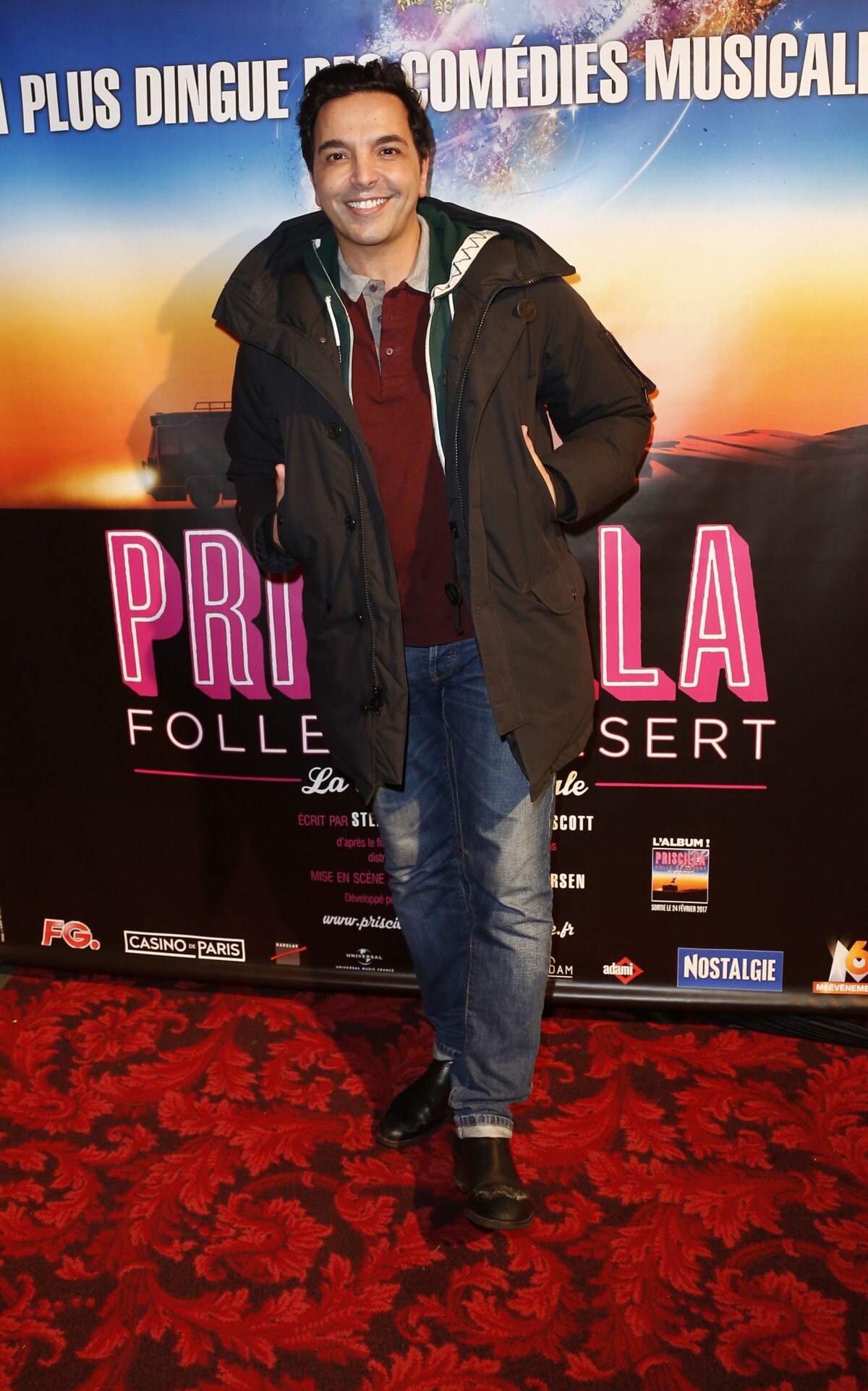 Photo : Kamel Ouali lors de la générale de la comédie musicale ...