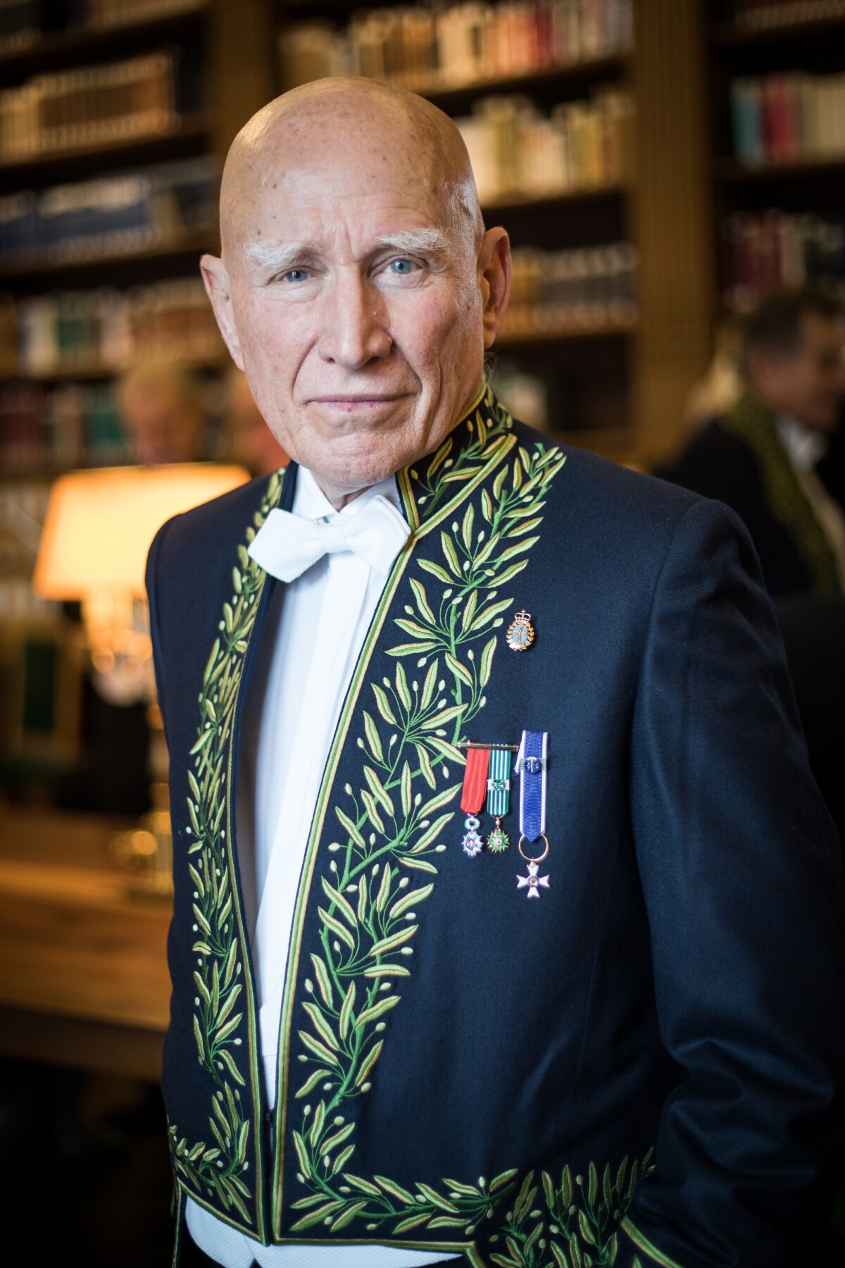 Photo : Sebastiao Salgado - Installation de Jacques Perrin à l'Academie ...