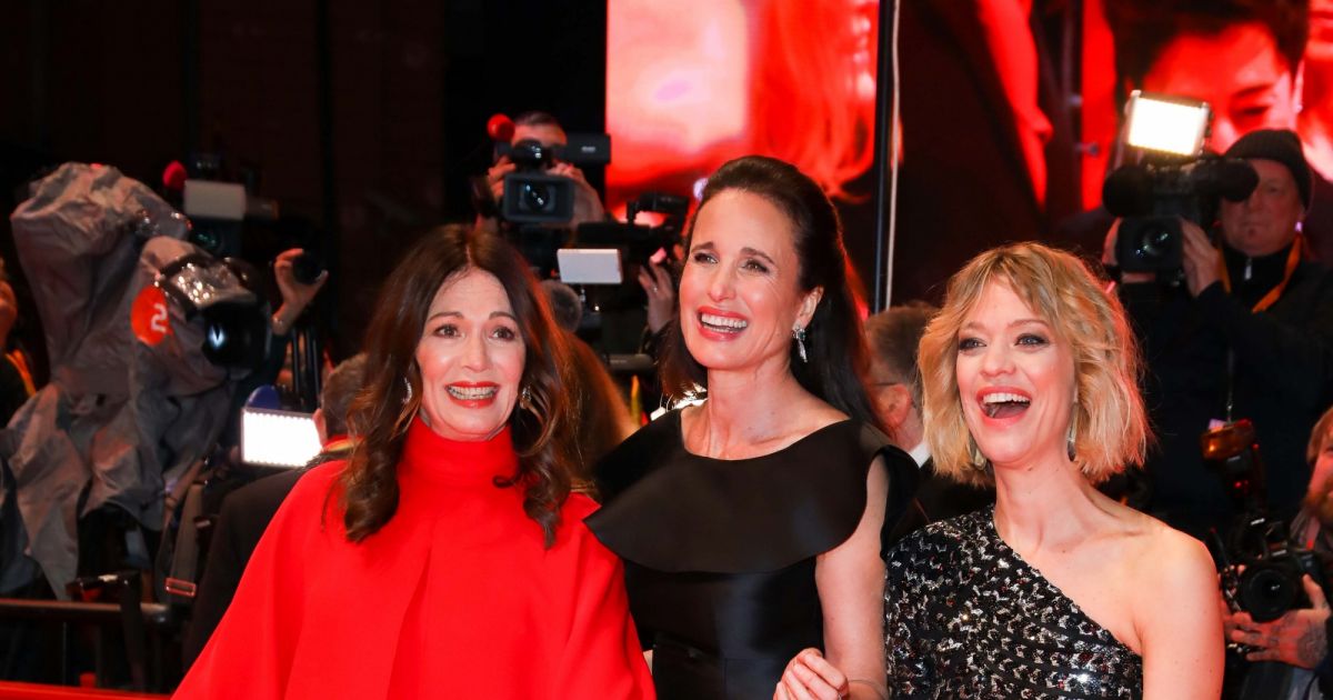 Iris Berben, Andie MacDowell et Heike Makatsch - Cérémonie d'ouverture ...