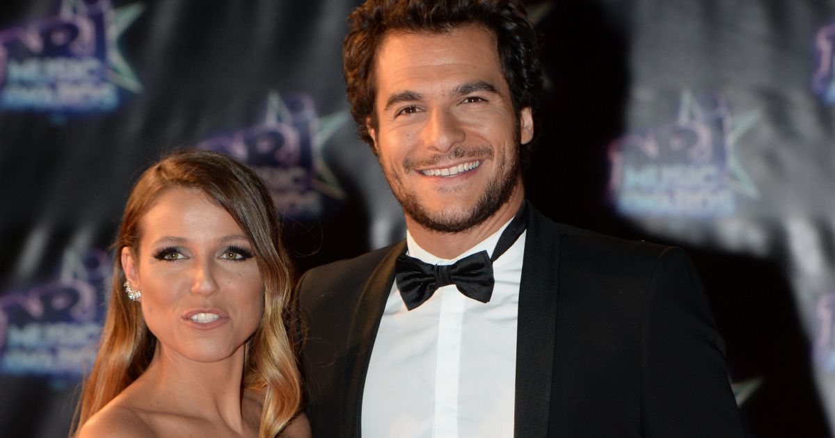 Amir et sa femme Lital lors de la 18ème cérémonie des NRJ Music Awards ...