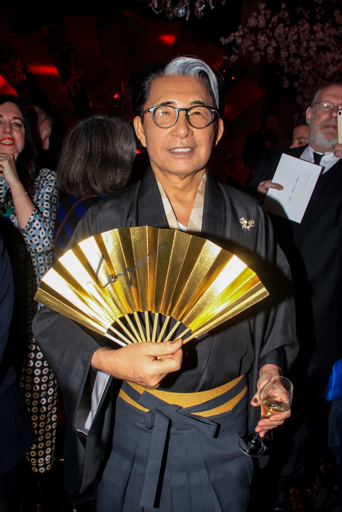 Photo : Kenzo Takada pendant la soirée "Kenzo Takada's Birthday Night ...