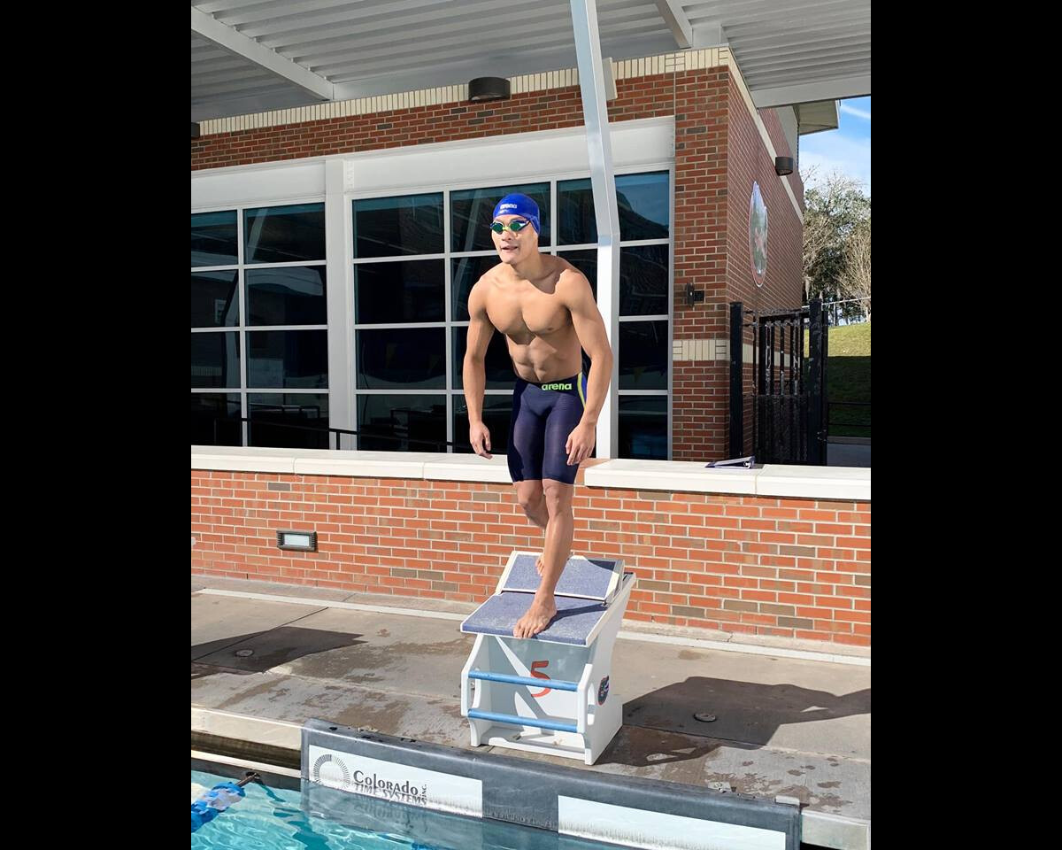 Photo : Kenneth To à l'entraînement. Photo Facebook février 2019 ...
