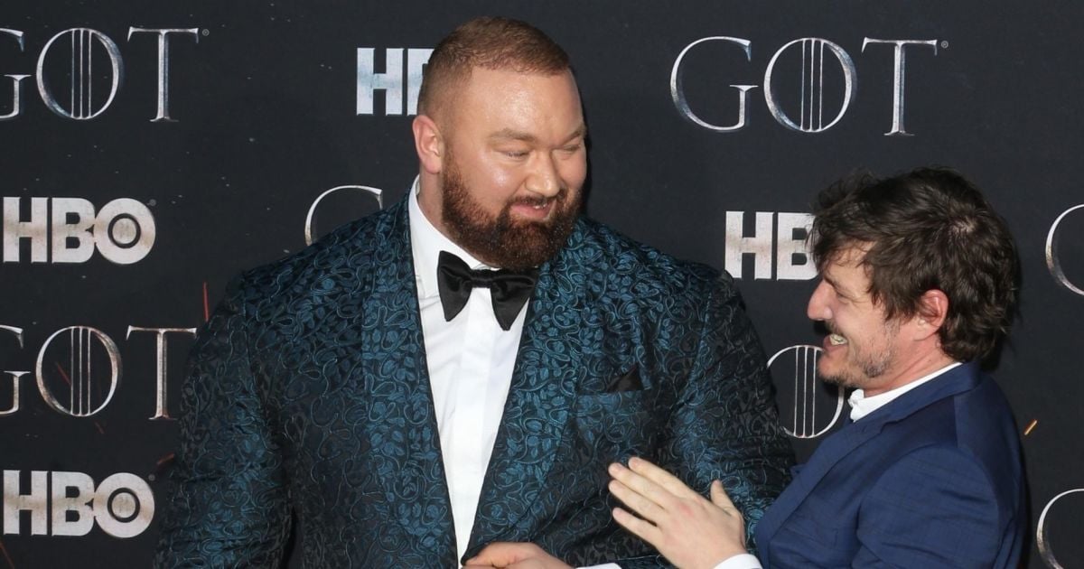 Hafthor Julius Bjornsson, Pedro Pascal à la première de Game of Thrones ...