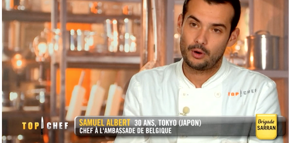 Photo : Samuel - "Top Chef 2019" sur M6. Le 10 avril 2019. - Purepeople