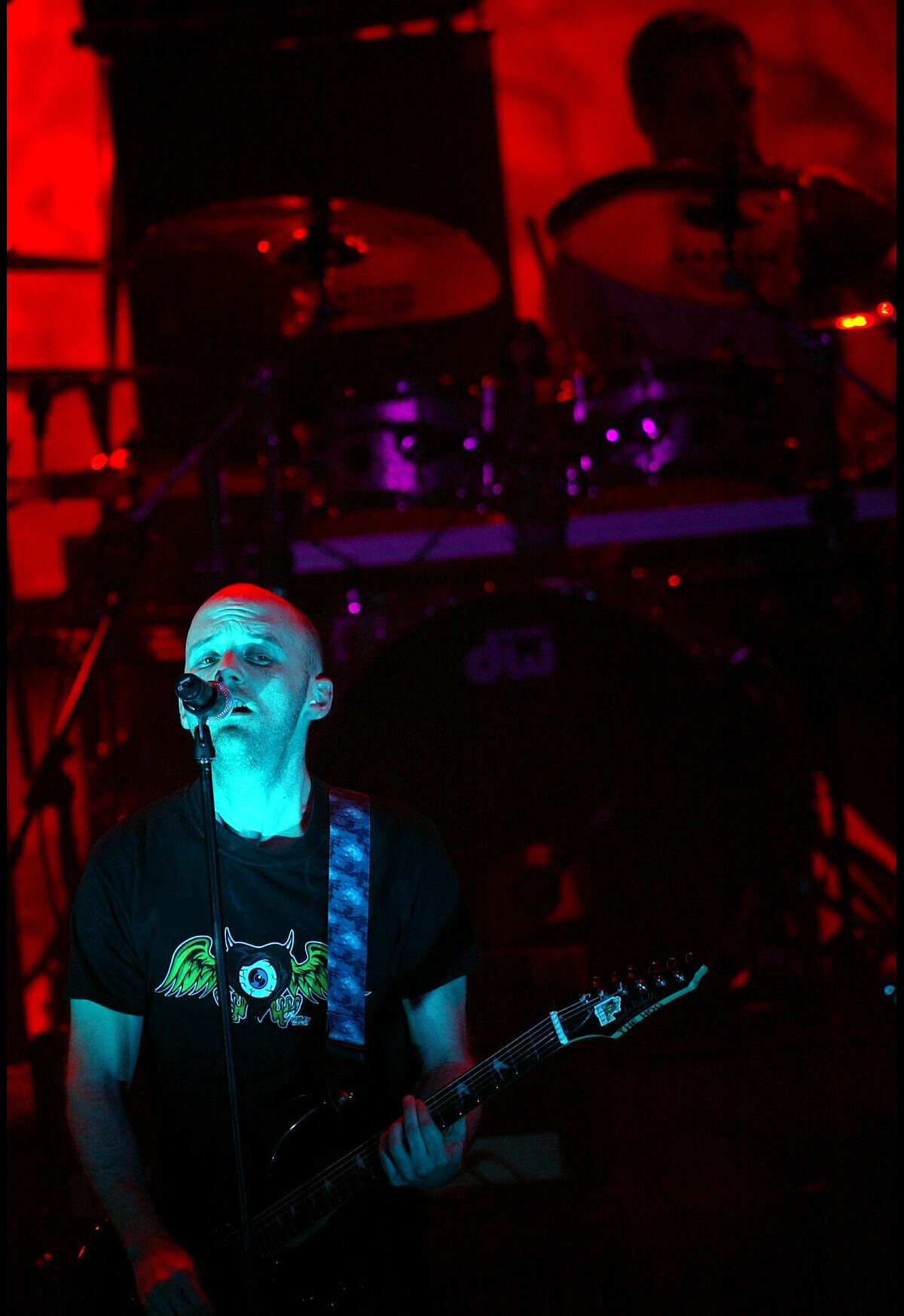 Photo : Moby en concert en 2002. - Purepeople