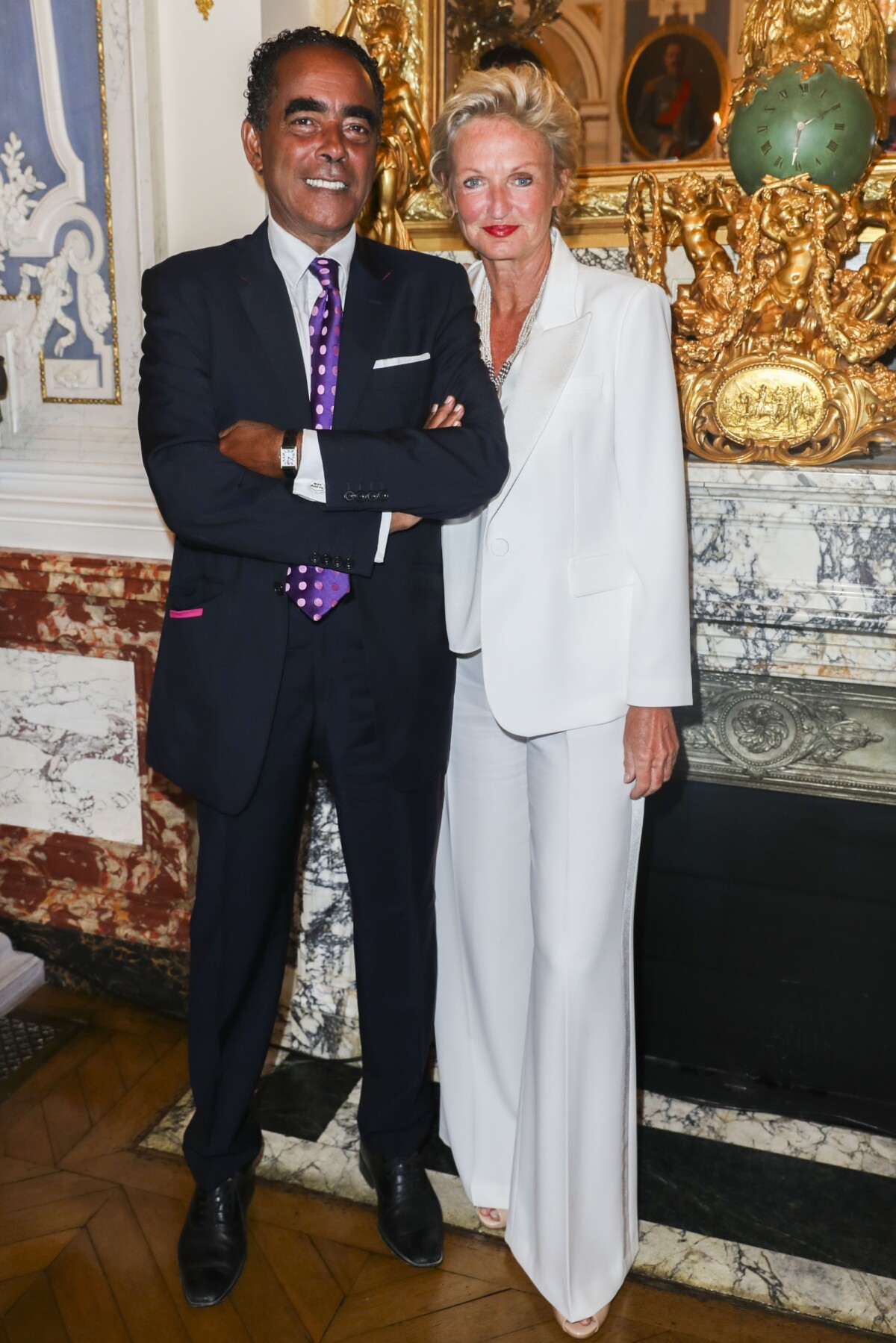 Photo : La princesse Anne de Bourbon des Deux-Siciles et son compagnon ...