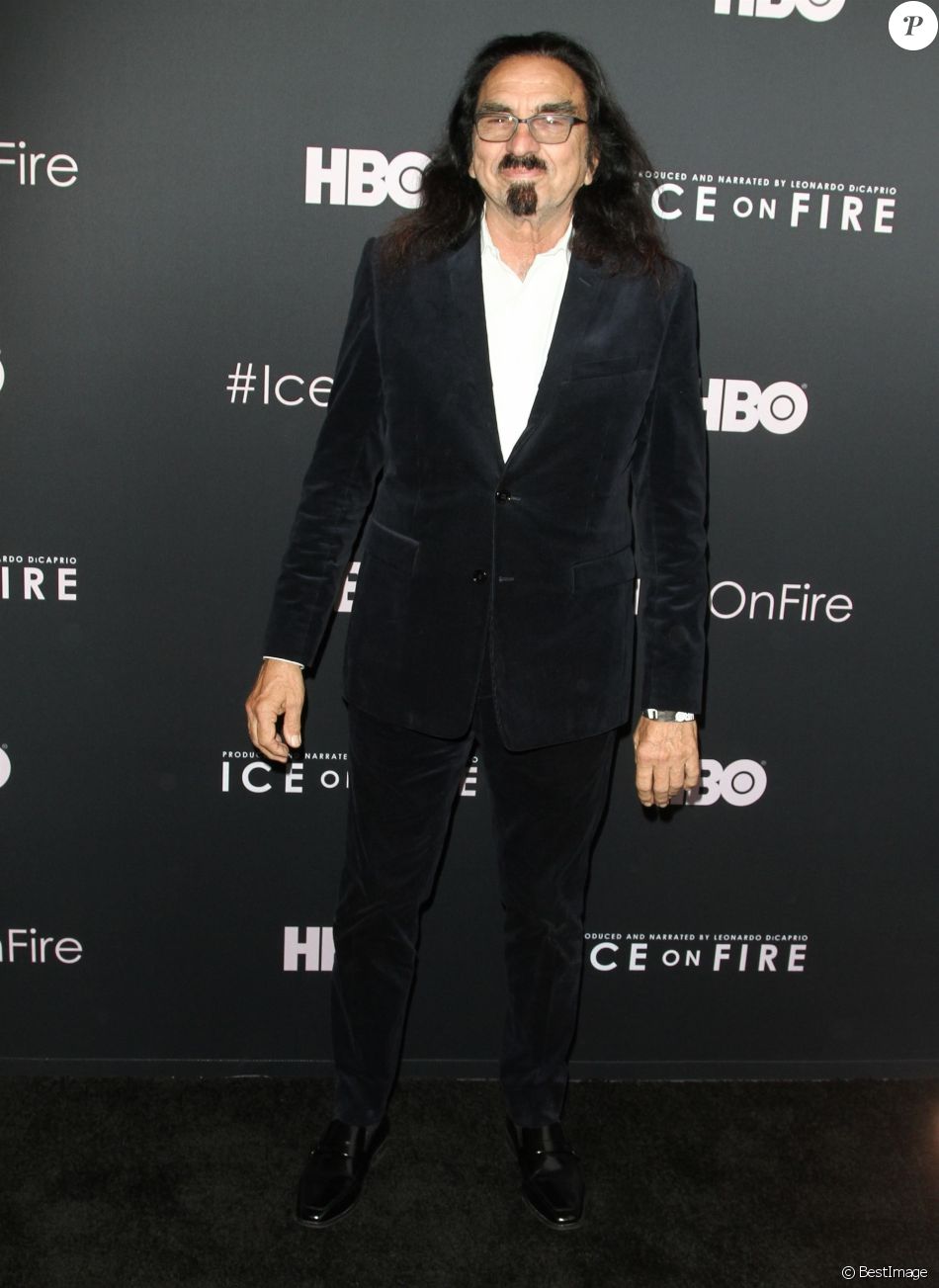George DiCaprio (père de L. DiCaprio) à la première du film Ice on Fire ...