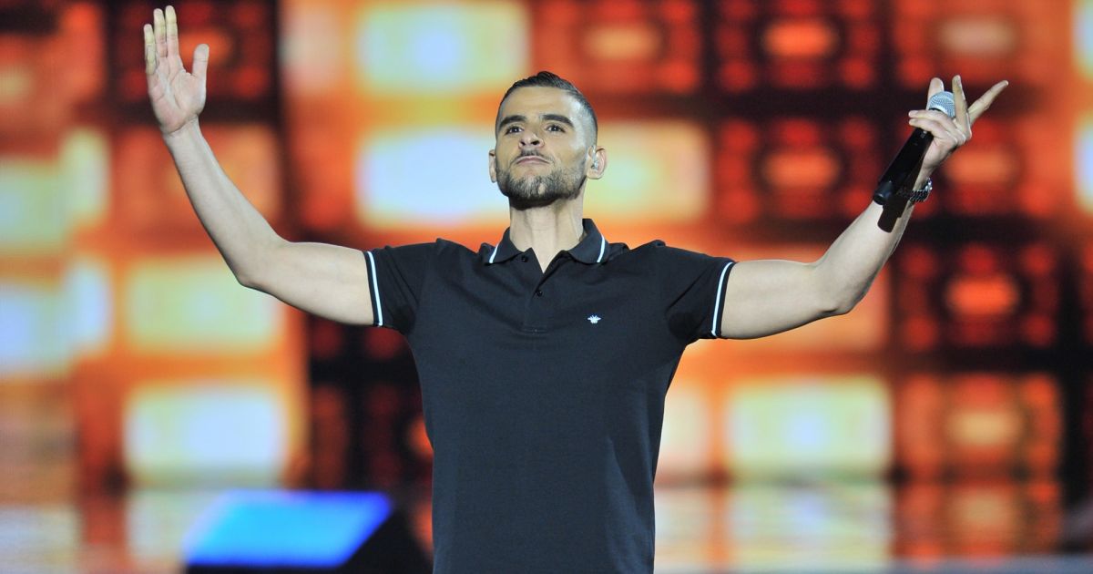 Exclusif - Sofiane lors de l'enregistrement de l'émission La Chanson de ...