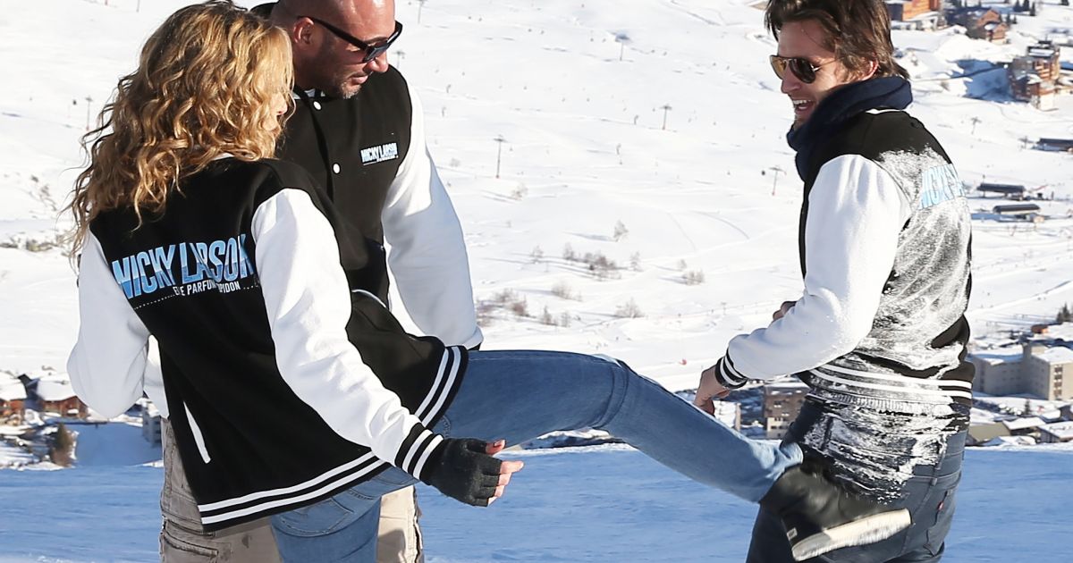 Kamel Guenfoud, Elodie Fontan et son compagnon Philippe Lacheau ...