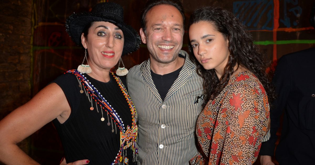Rossy De Palma, Vincent Perez et sa fille Iman Perez assistent à la ...