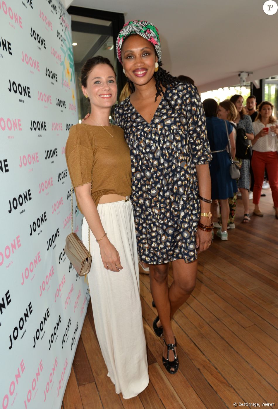 Exclusif - Mélanie Bernier et Imany assistent à la soirée du deuxième ...