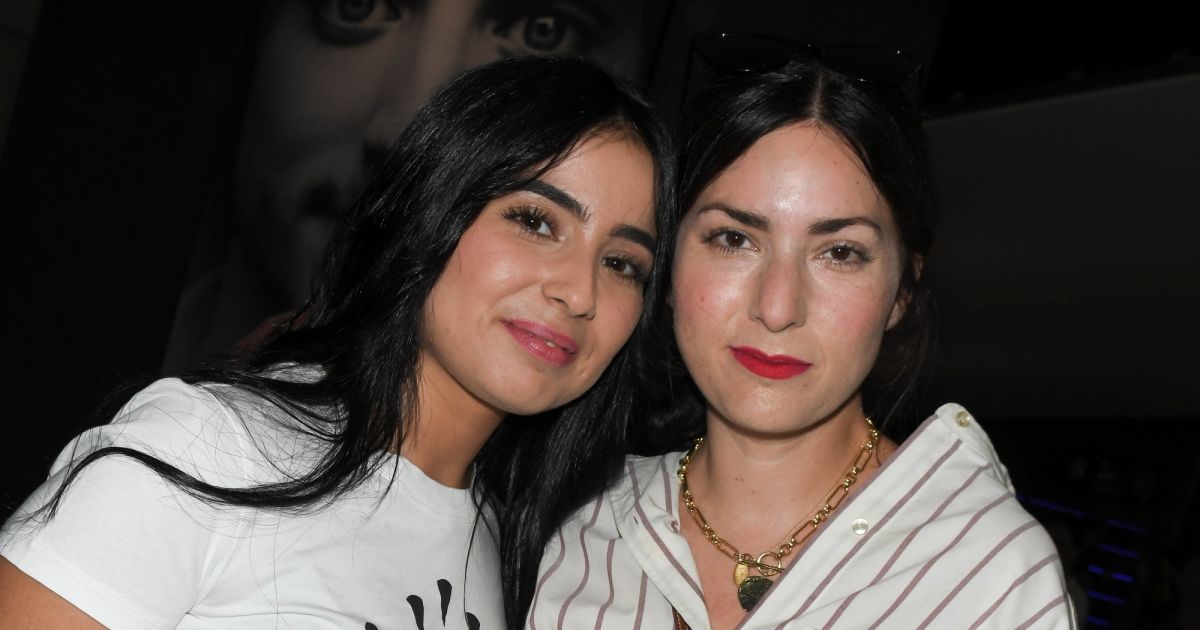 Mina Farid et Rebecca Zlotowski à l'avant-première du film Une fille ...