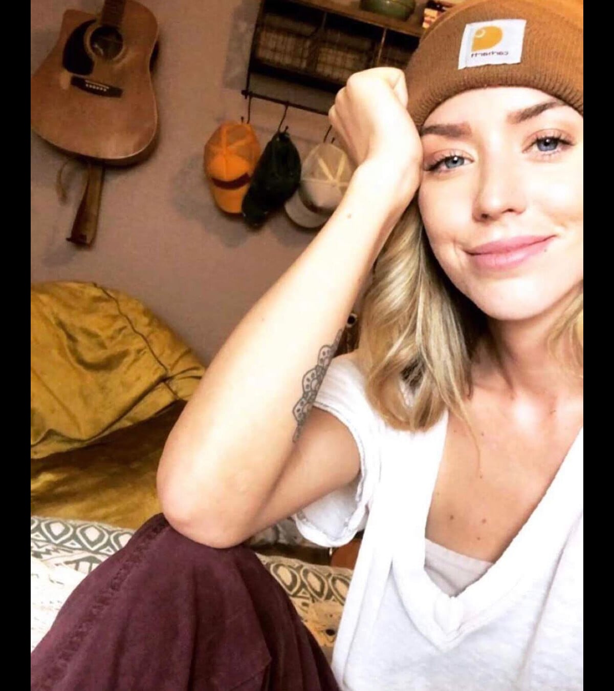Photo : Kylie Rae Harris en mode selfie sur Instagram, le 12 août 2019 ...