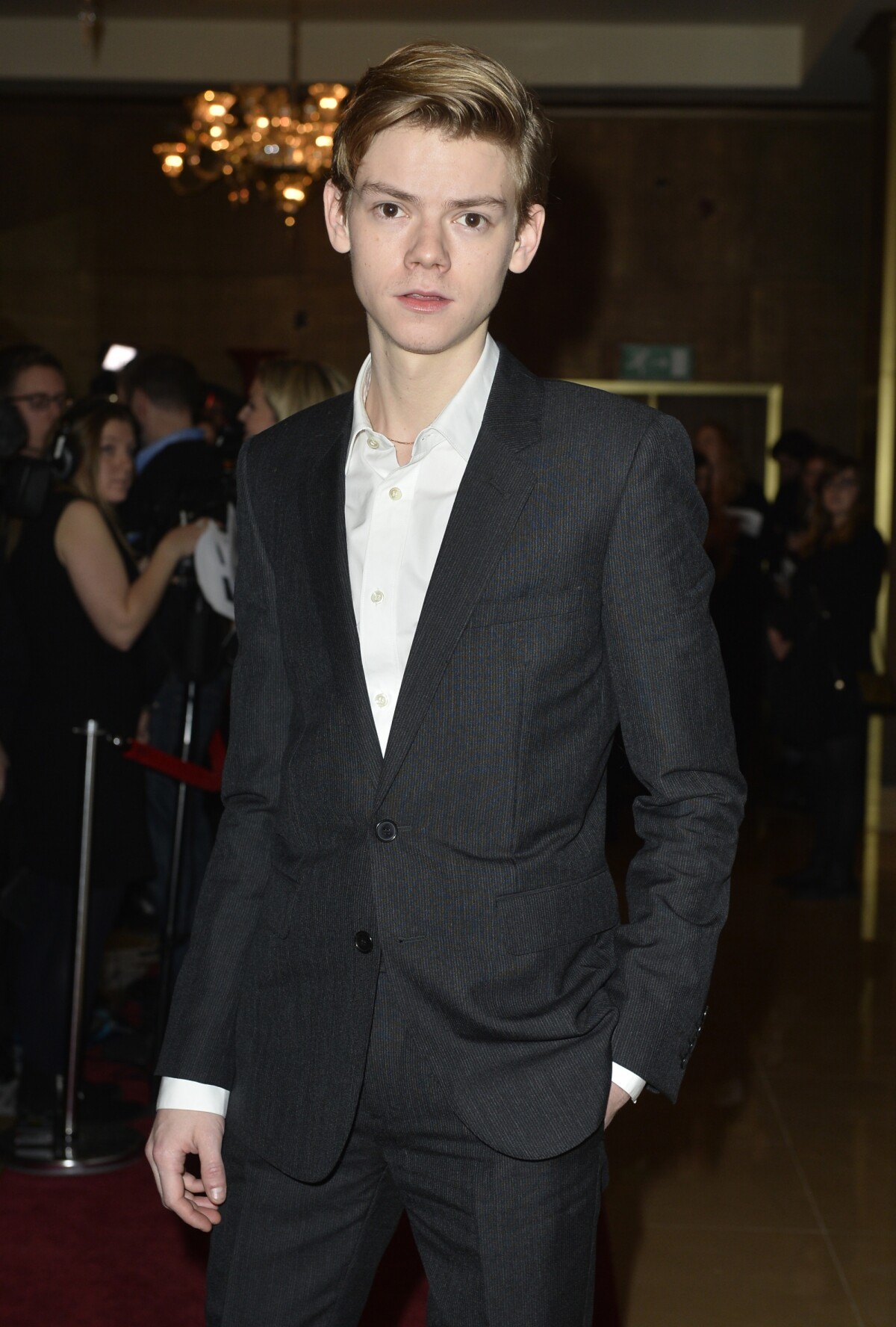 Photo : Thomas Brodie-Sangster - 36e édition des Critics Circle Awards ...