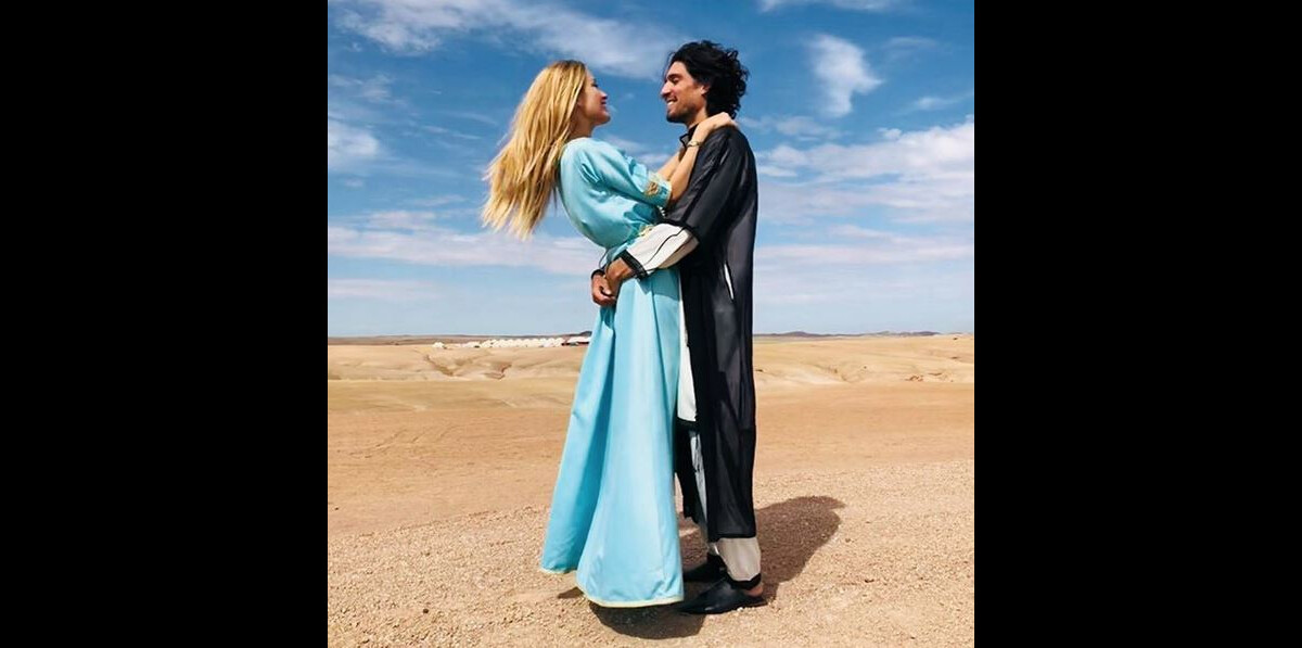 Photo : Petra Nemcova, enceinte, et son fiancé Benjamin Larretche. Août ...
