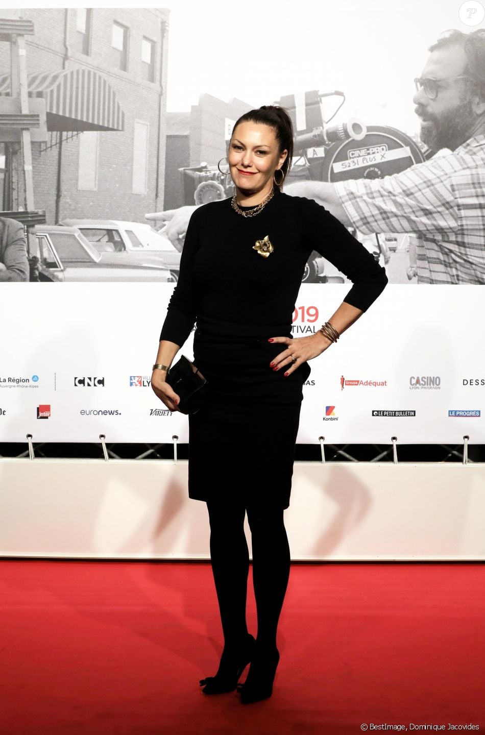 Karole Rocher - Photocall de la cérémonie d'ouverture à la Halle Tony ...
