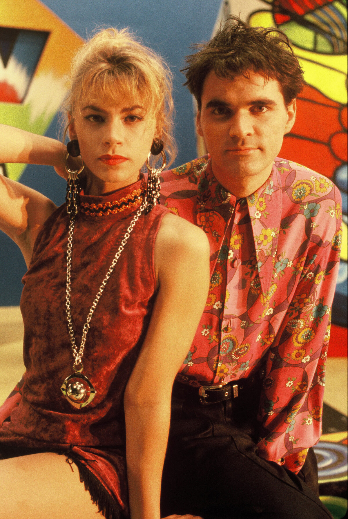 Photo : Archives - Daniel Chenevez et Muriel Moreno, du groupe Niagara ...