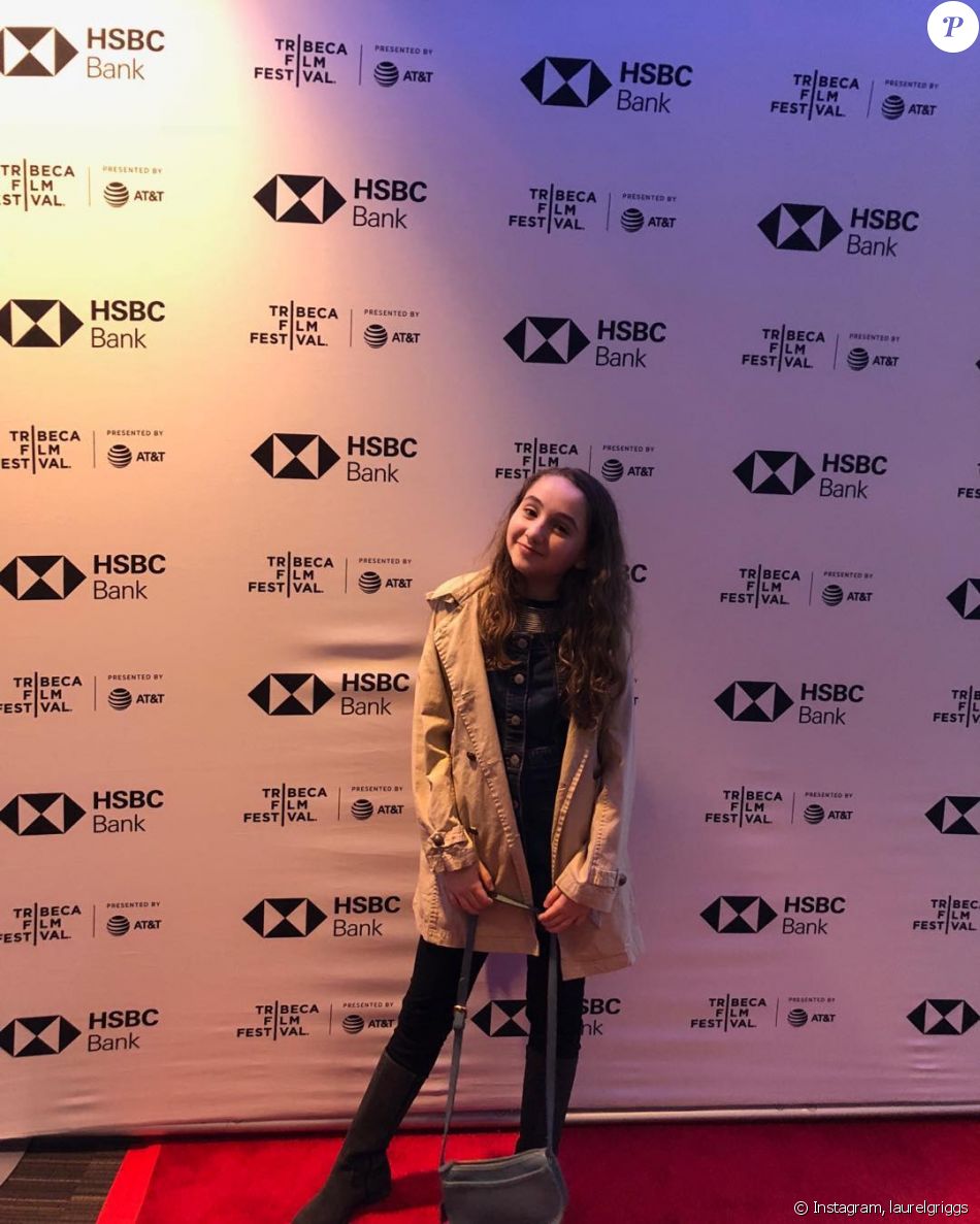 La jeune comédienne de 13 ans, Lauren Griggs, sur Instagram, le 23 ...