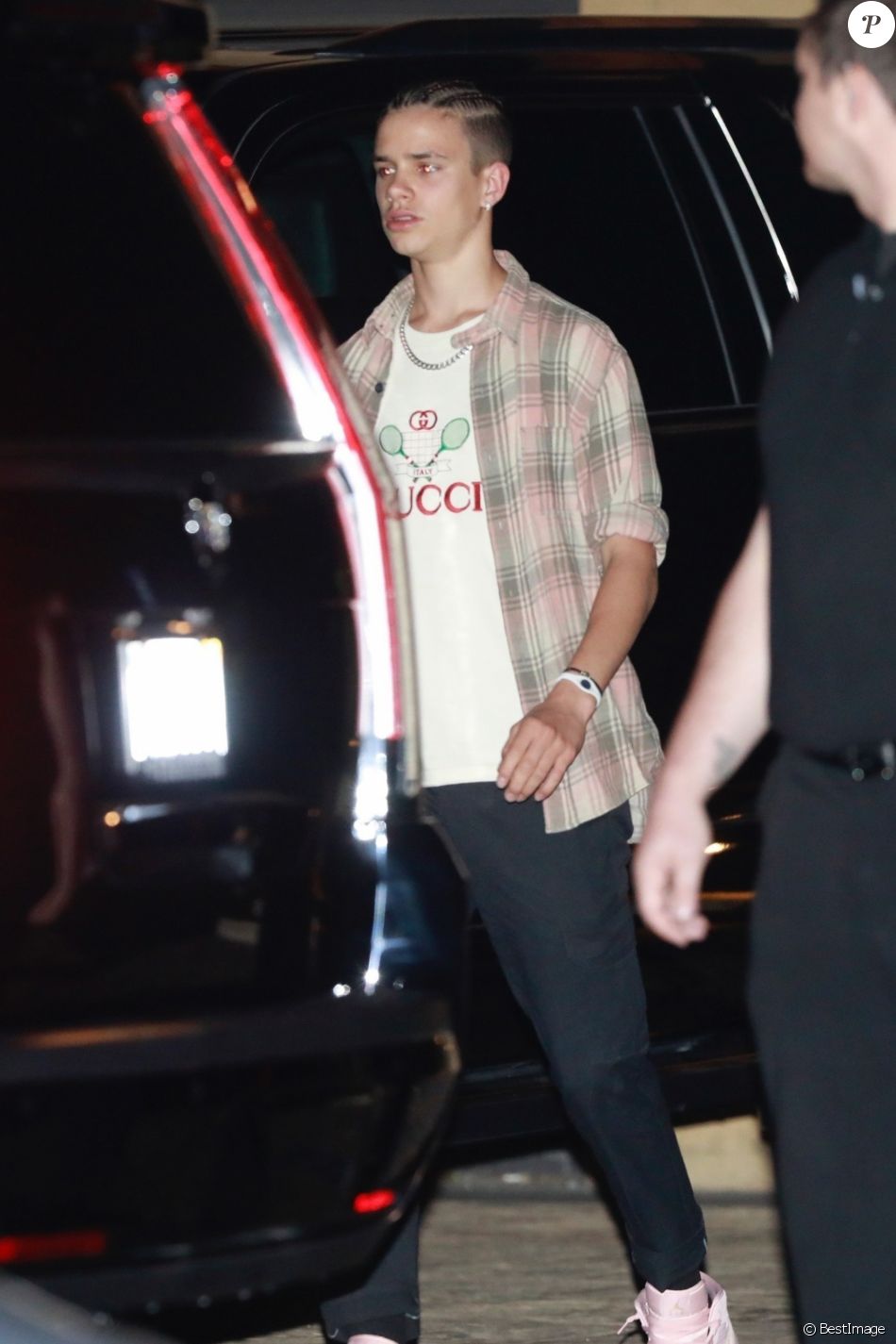 Exclusif - Romeo James Beckham - Les Beckham sont allés dîner au ...