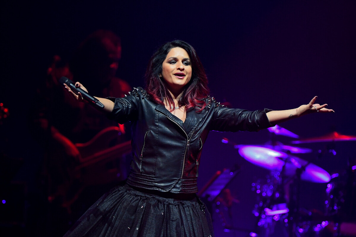 Photo : Larusso lors du concert "Stars 80" au Palais Nikaïa à Nice, le ...
