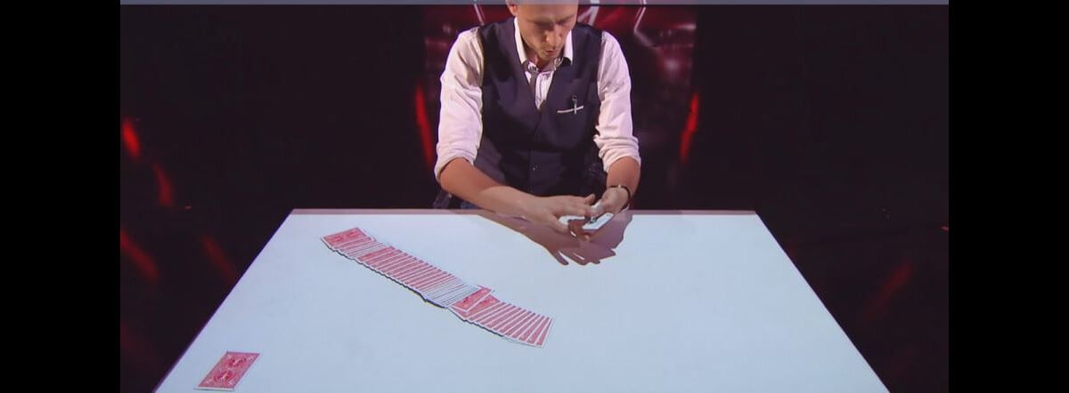 Photo : Nicolas Ribs lors de la demi-finale d'"Incroyable talent 2019 ...