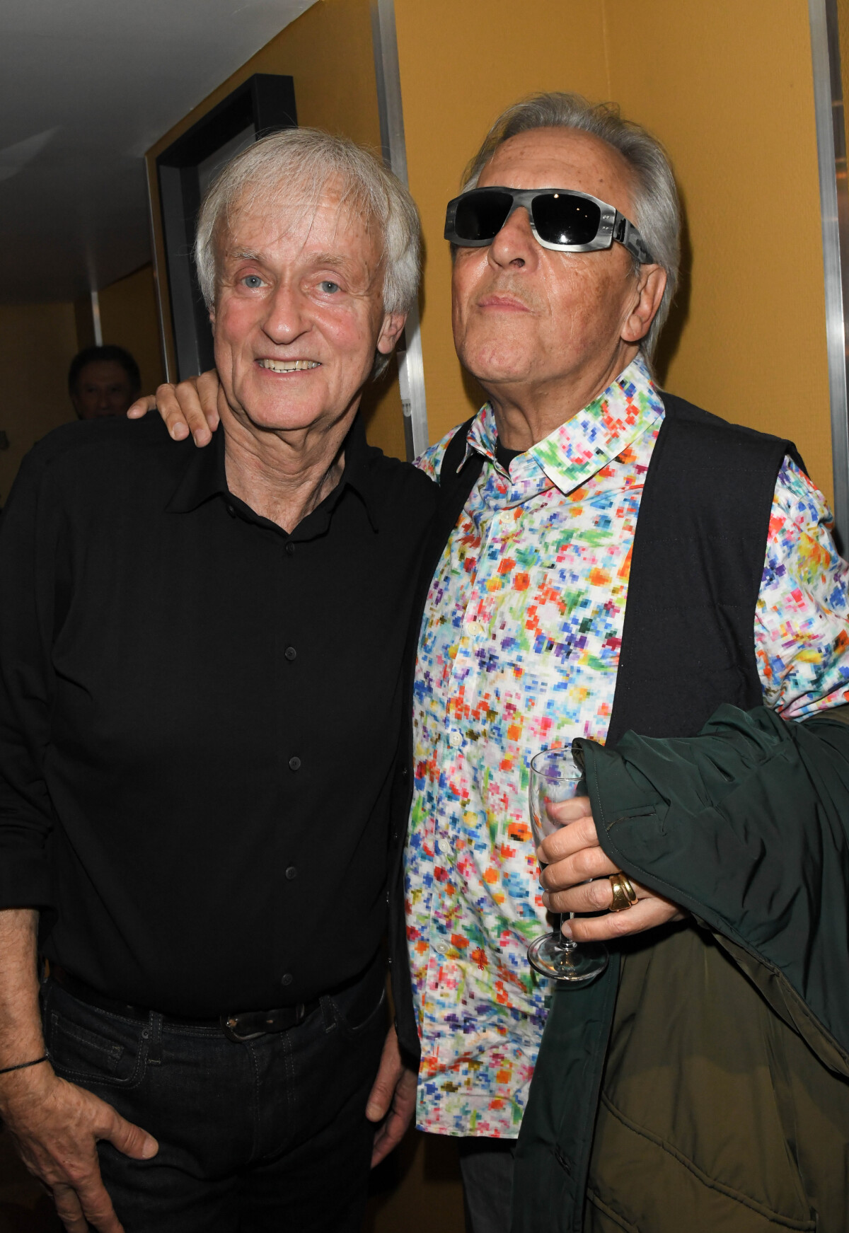 Photo : Exclusif - Dave, Gilbert Montagné - People au concert de Dave à ...