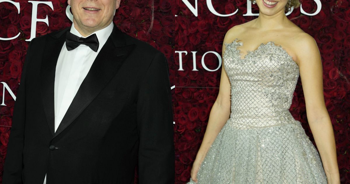 Le prince Albert II de Monaco et sa fille Jazmon Grace Grimaldi au ...