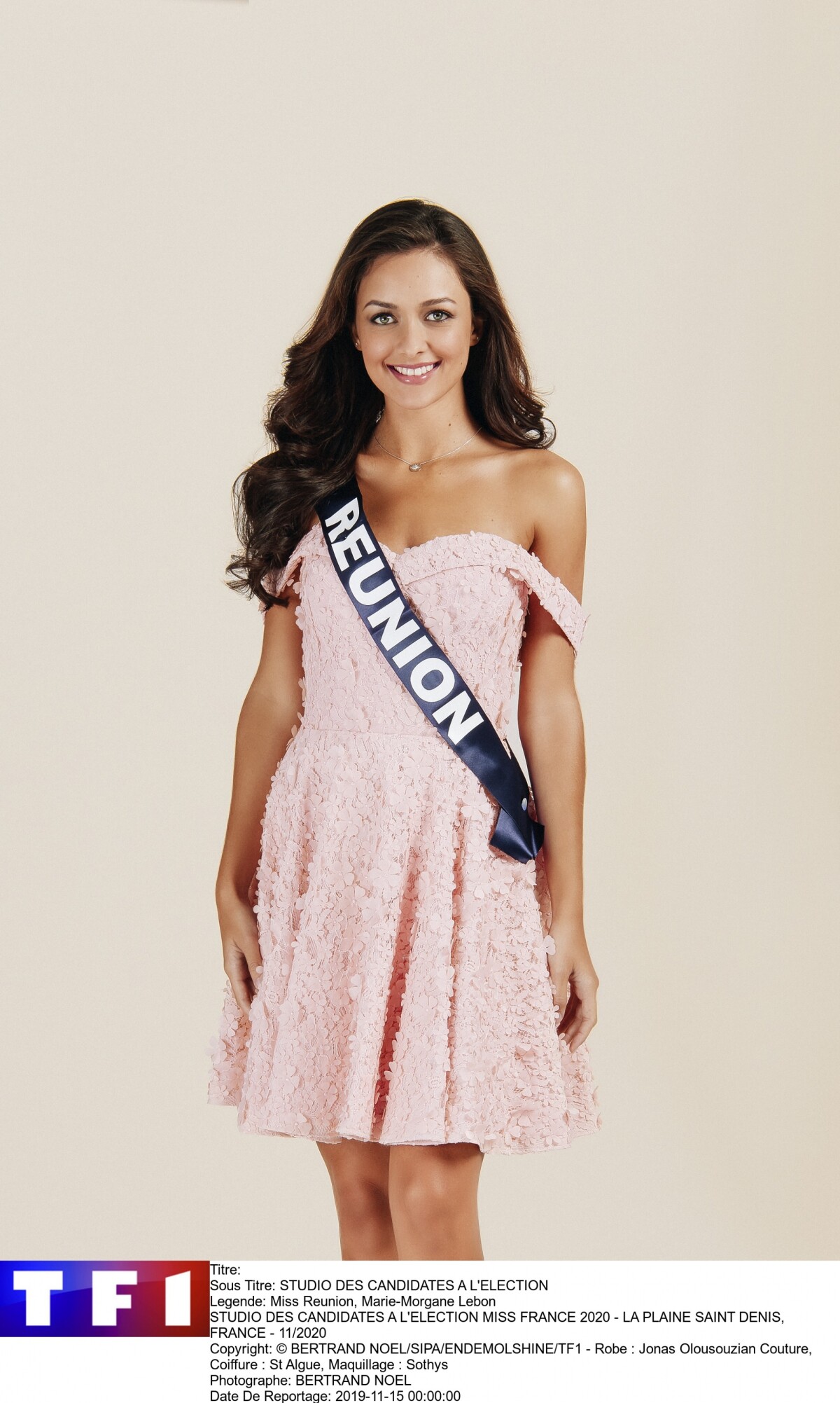 Photo : Miss Réunion : Morgane Lebon, 21 ans, 1,76 m, actuellement en ...