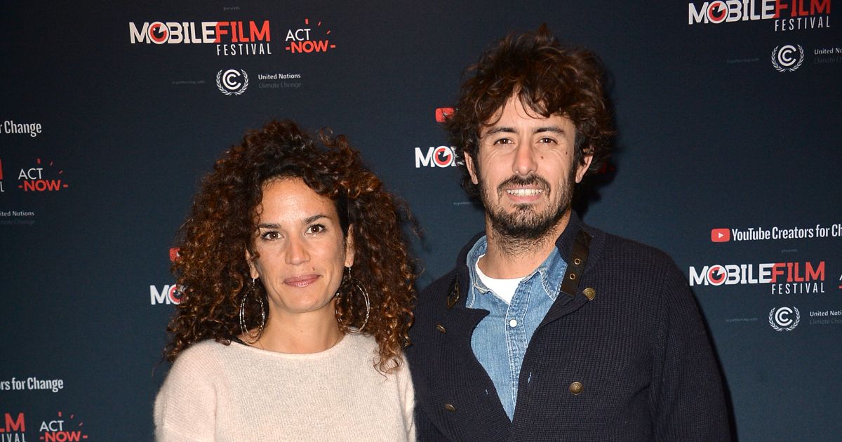 Barbara Cabrita et son compagnon Aymeric Lanes - Photocall du Mobile ...